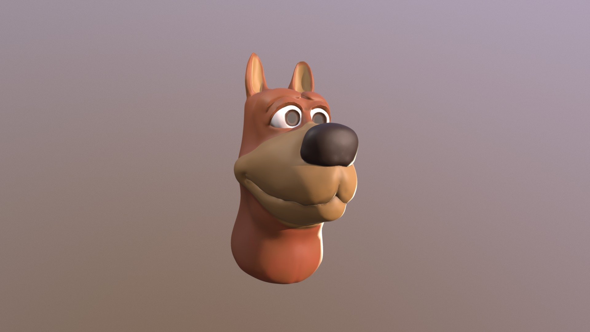 Dog's Head Model - 3D model by Douglas Santos (@ddouglasdossantos ...
