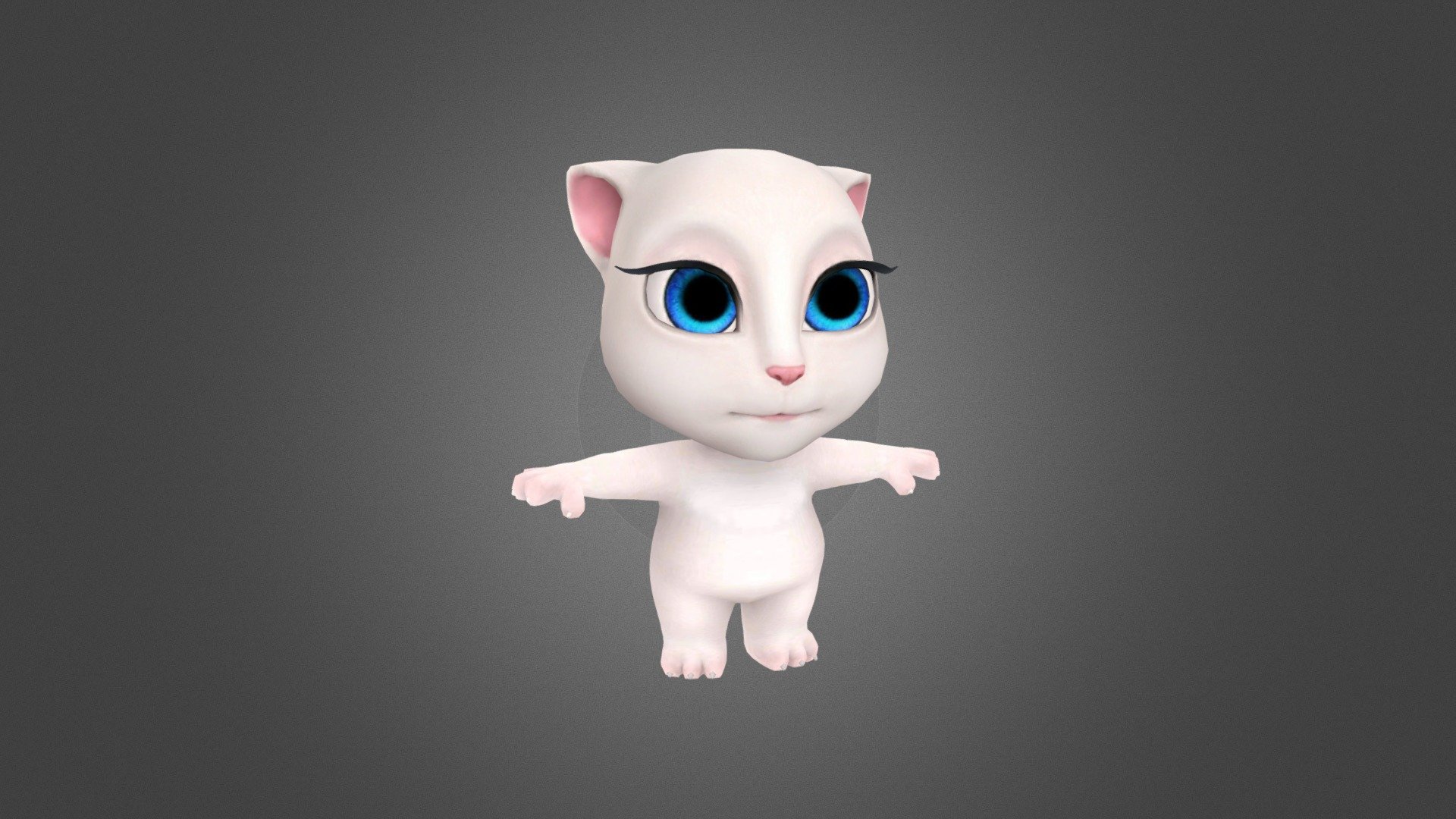 talking_angela baby - 3D model by darewaweru [d76b4cc] - Sketchfab