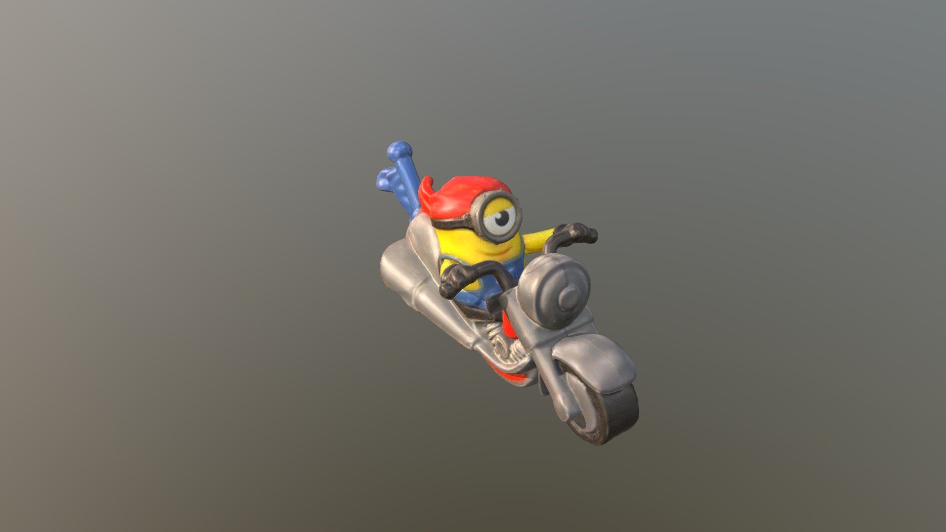 BIKE- Minion - 3D model by opti3D.de (@German3D) [d76be81] - Sketchfab