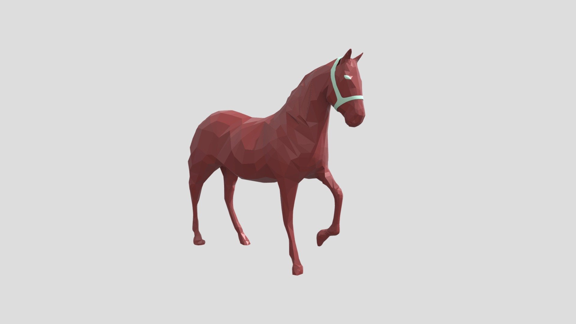 Horse - 3D model by polygony (@polygonystudio) [d76c56d] - Sketchfab