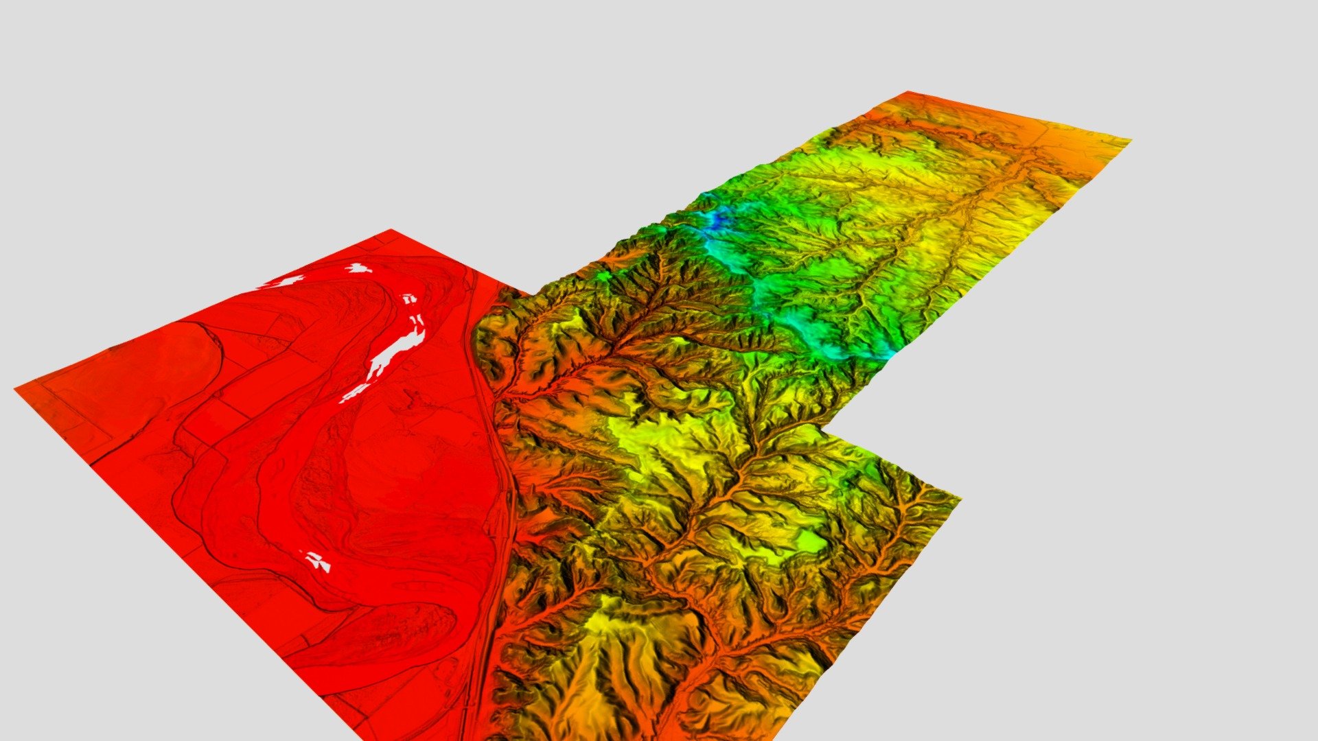 3d Surface Model Badlands Bainville Area - 3D model by TOmodels ...