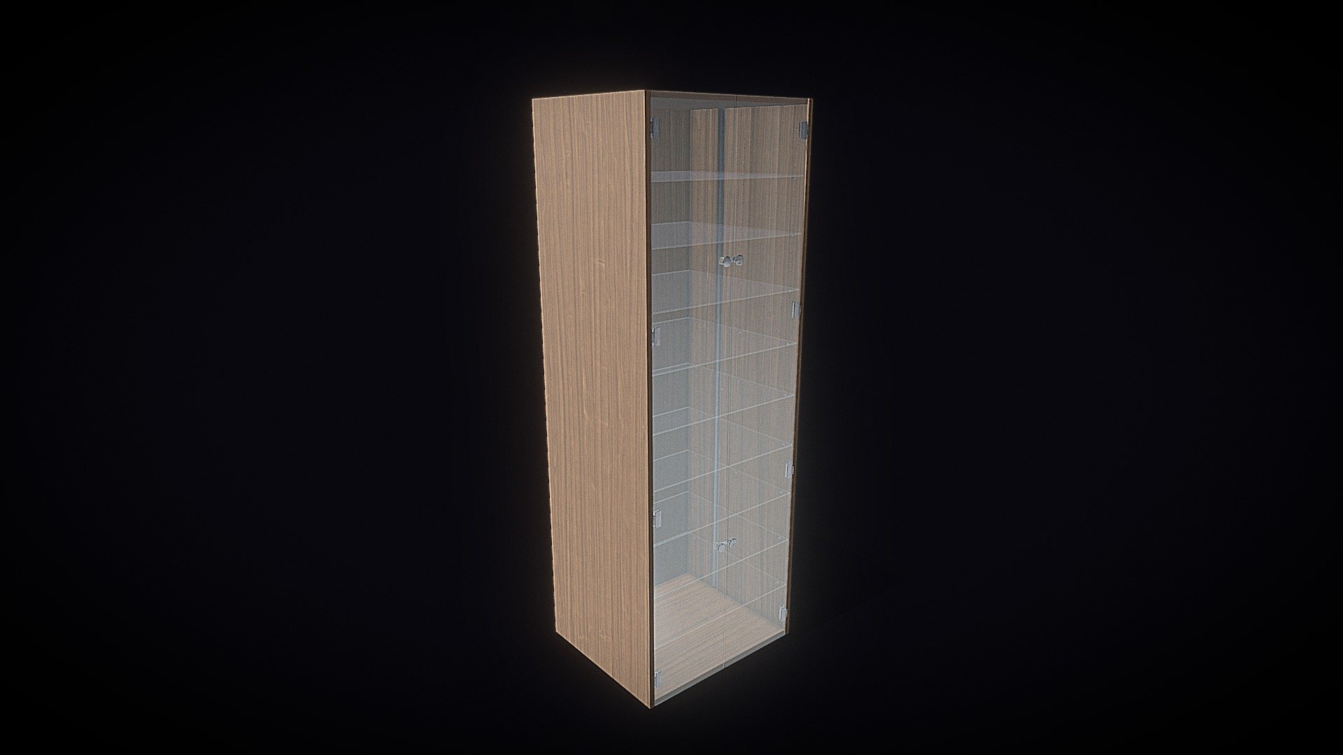 vitrinekast variant2 2hoog dicht skp2 - 3D model by jtn [d76cb2d] - Sketchfab