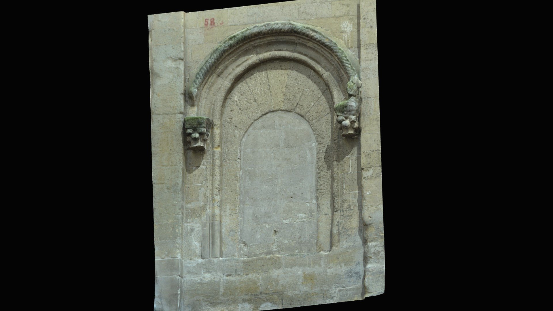 Matera cathédrale, porte murée - Download Free 3D model by ...