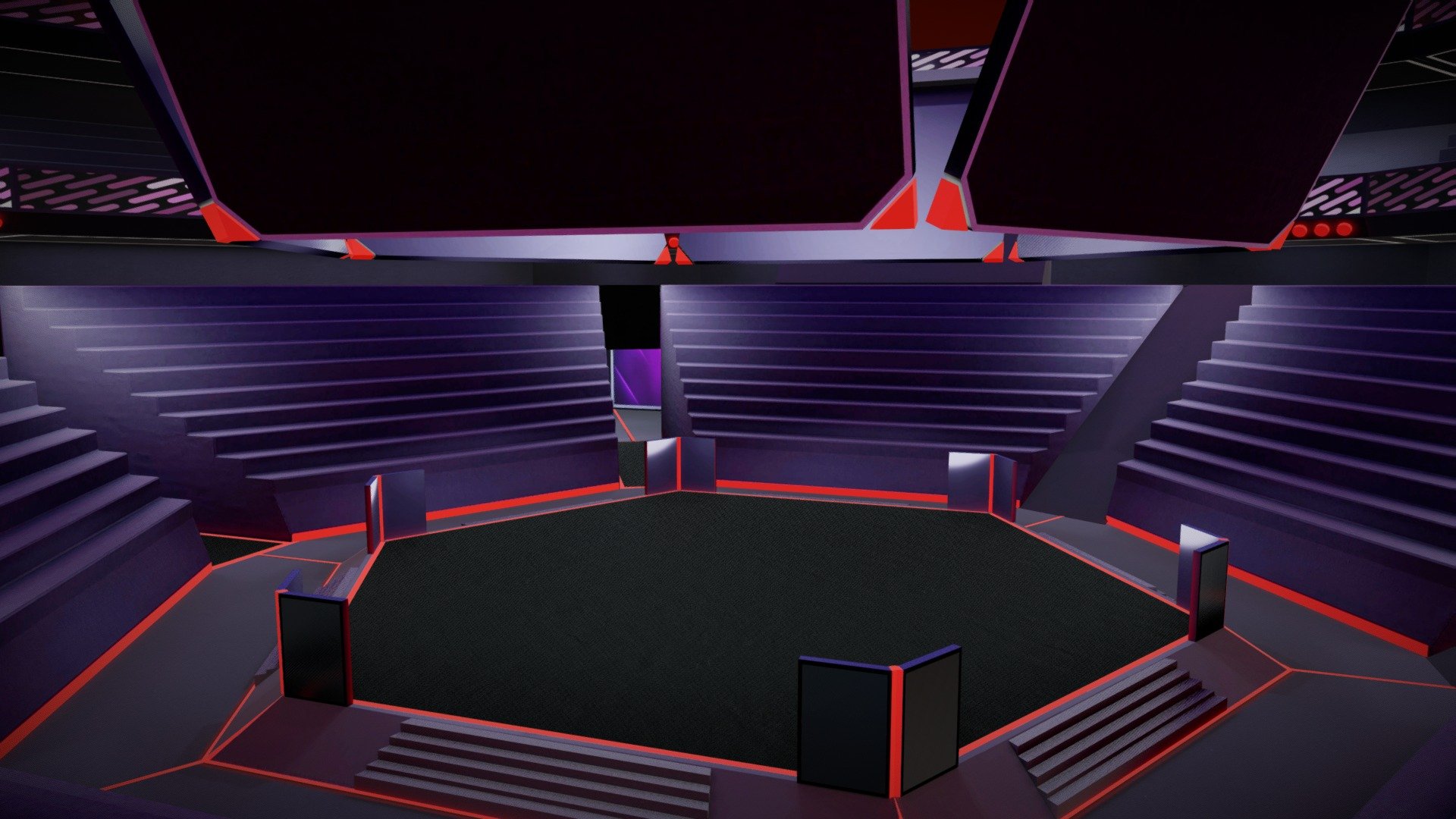 Metaverse Stadium e sport |Baked| VR/AR Ready - Buy Royalty Free 3D ...