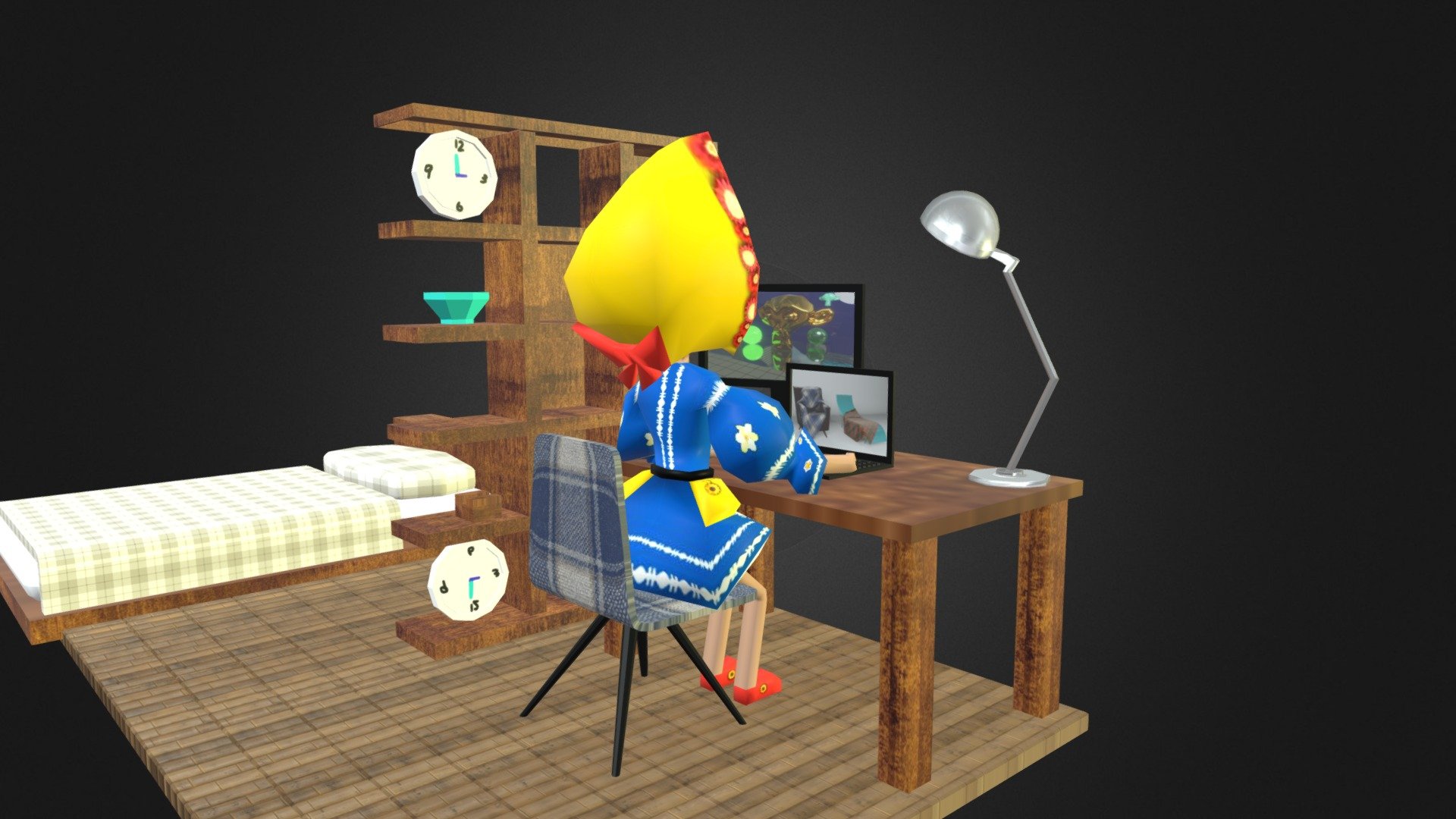 suitable normal baking - 3D model by 陳百薰 Pai-Hsun (@paihsun0602 ...