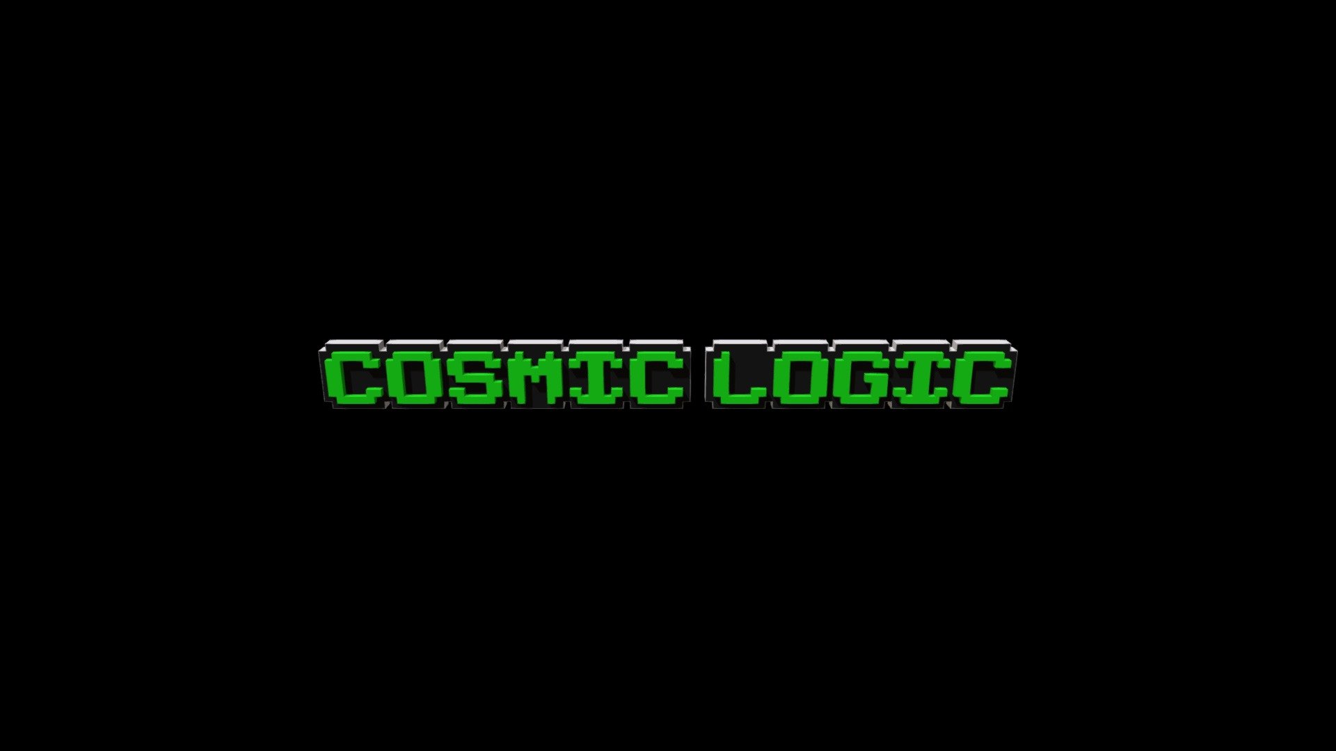 Cosmic_Logic_Logo - 3D model by indiestuie [d7719f3] - Sketchfab
