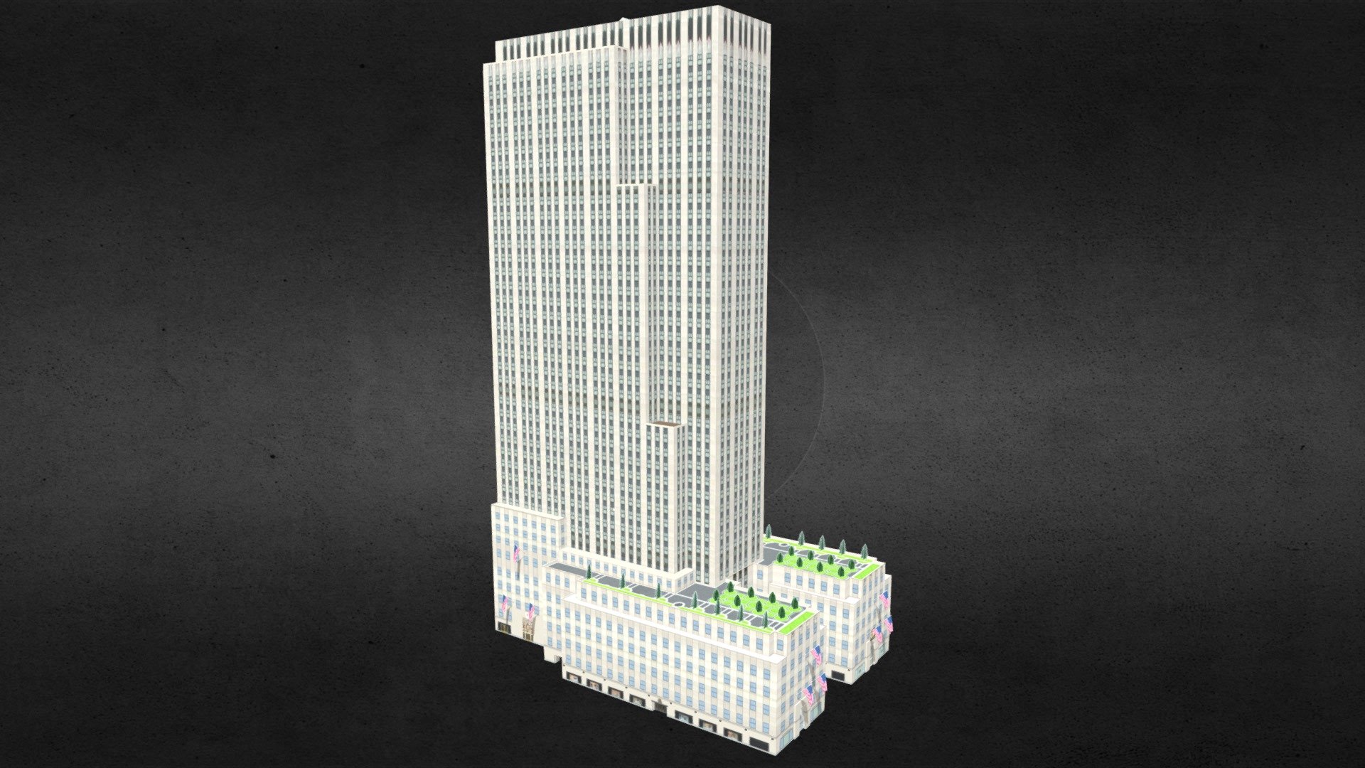 Rockefeller Center International Building - 3D model by nuralam018 ...