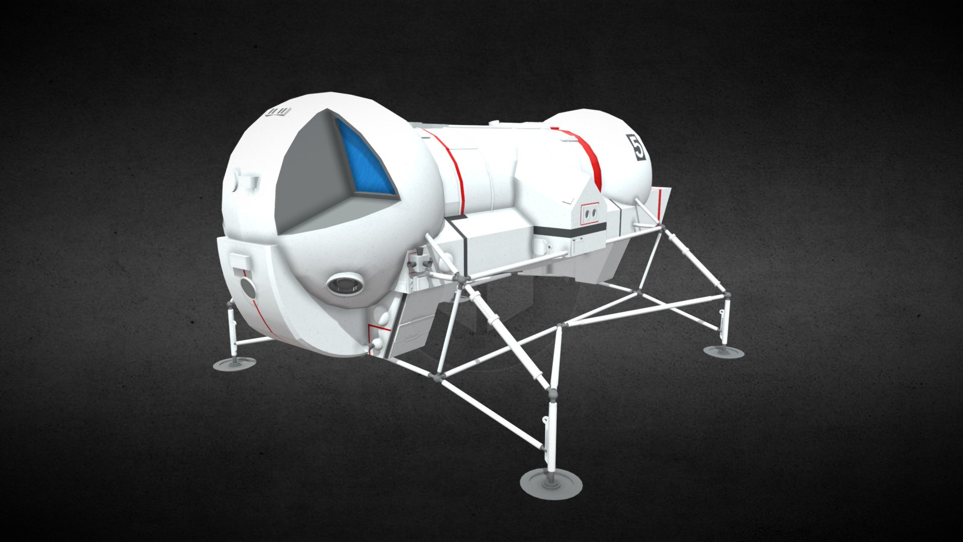 SHADO Moon Mobile - Buy Royalty Free 3D model by COSEDIMARCO [d77287e ...