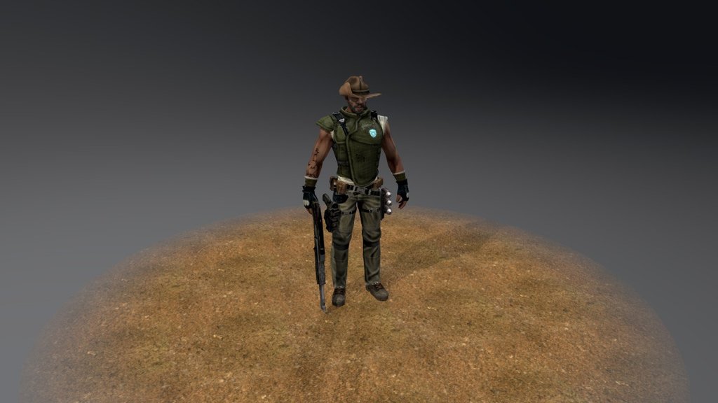 gunman - 3D model by doggi (@dogginar) [d773019] - Sketchfab