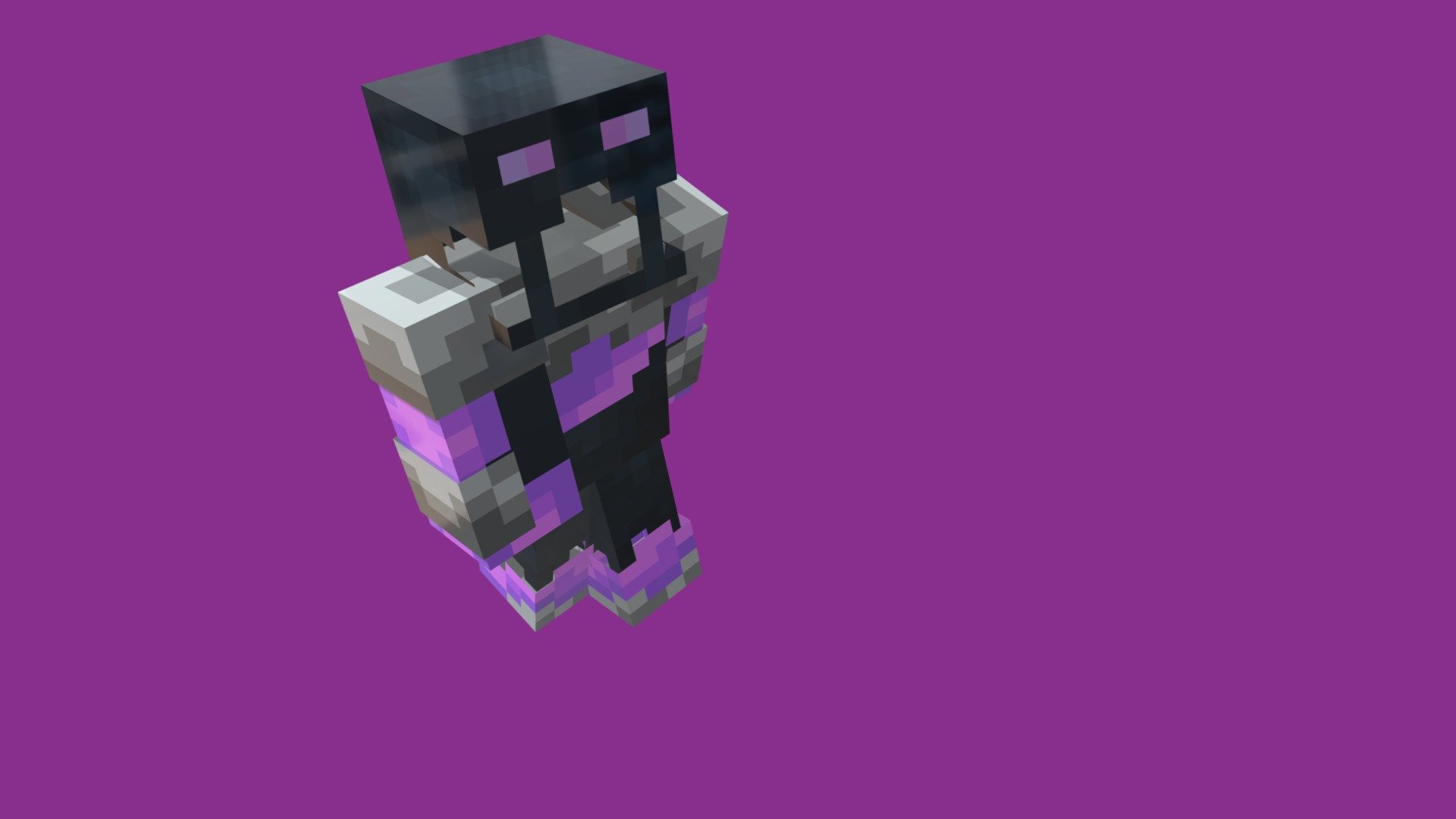 Enderman armor - 3D model by TBPS-mc [d775314] - Sketchfab