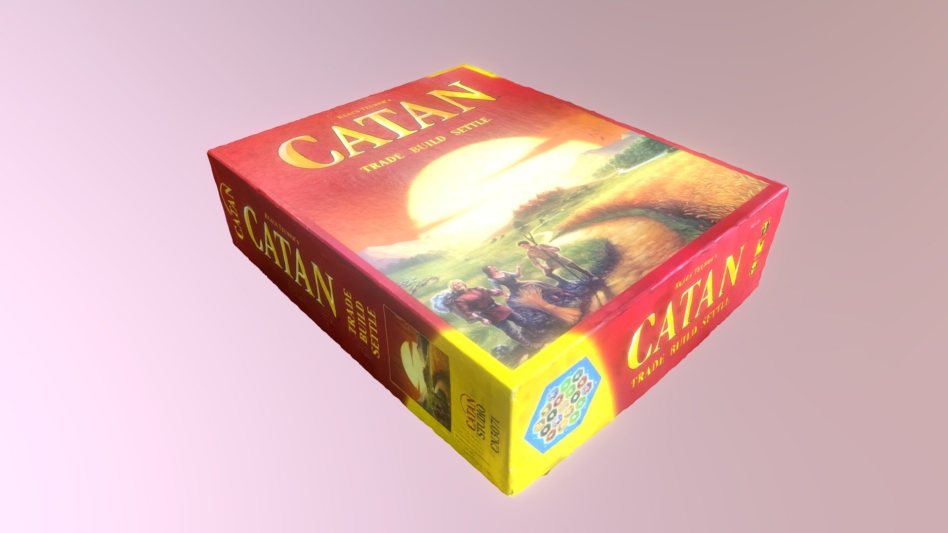 Day 090: CATAN - Download Free 3D model by uttamg911 [d776854] - Sketchfab