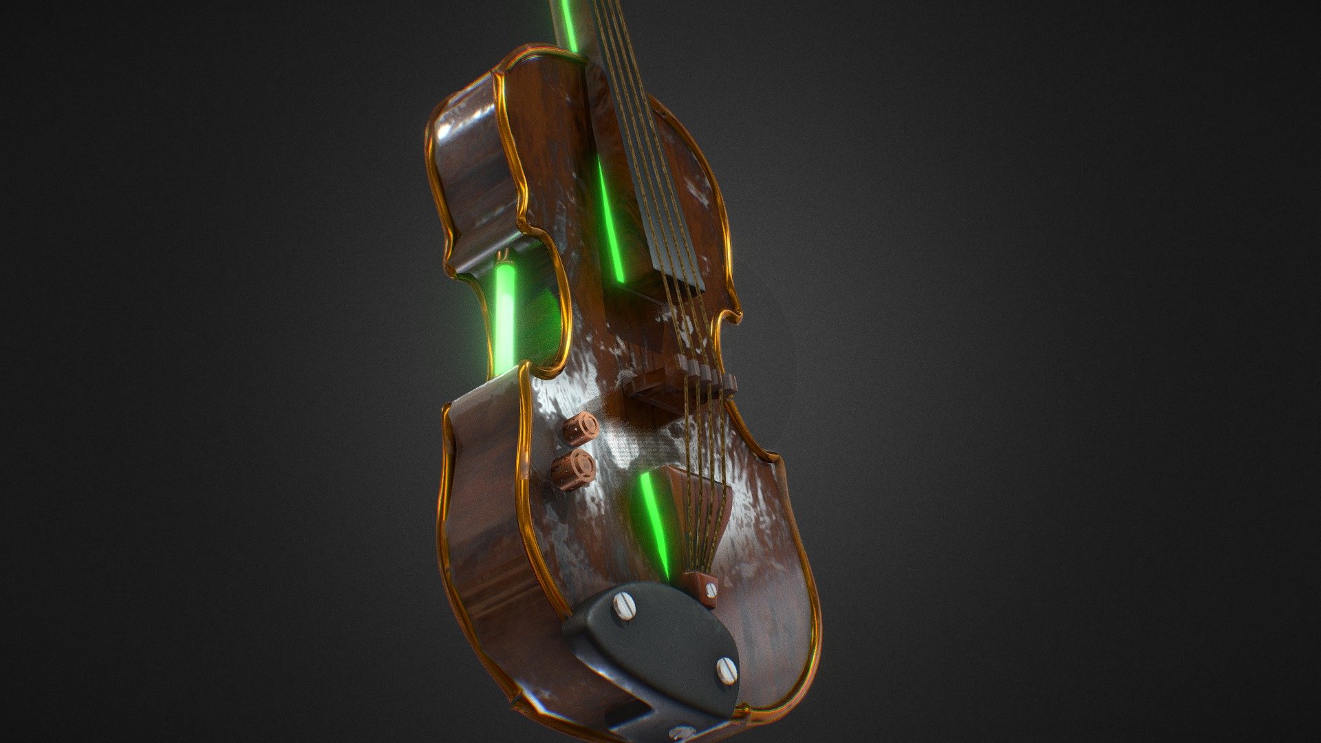Violin :) - Buy Royalty Free 3D model by RIBEL3D [d776a3e] - Sketchfab ...