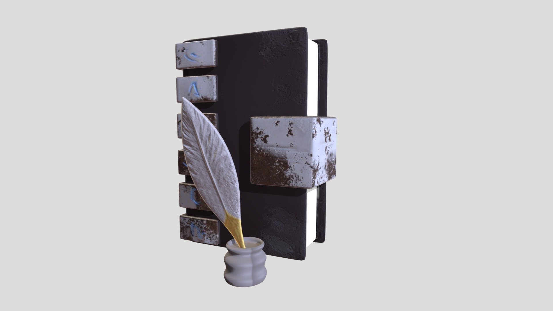 Magic Concept Book - 3D model by Ro art and design (@ro.art.and.design ...