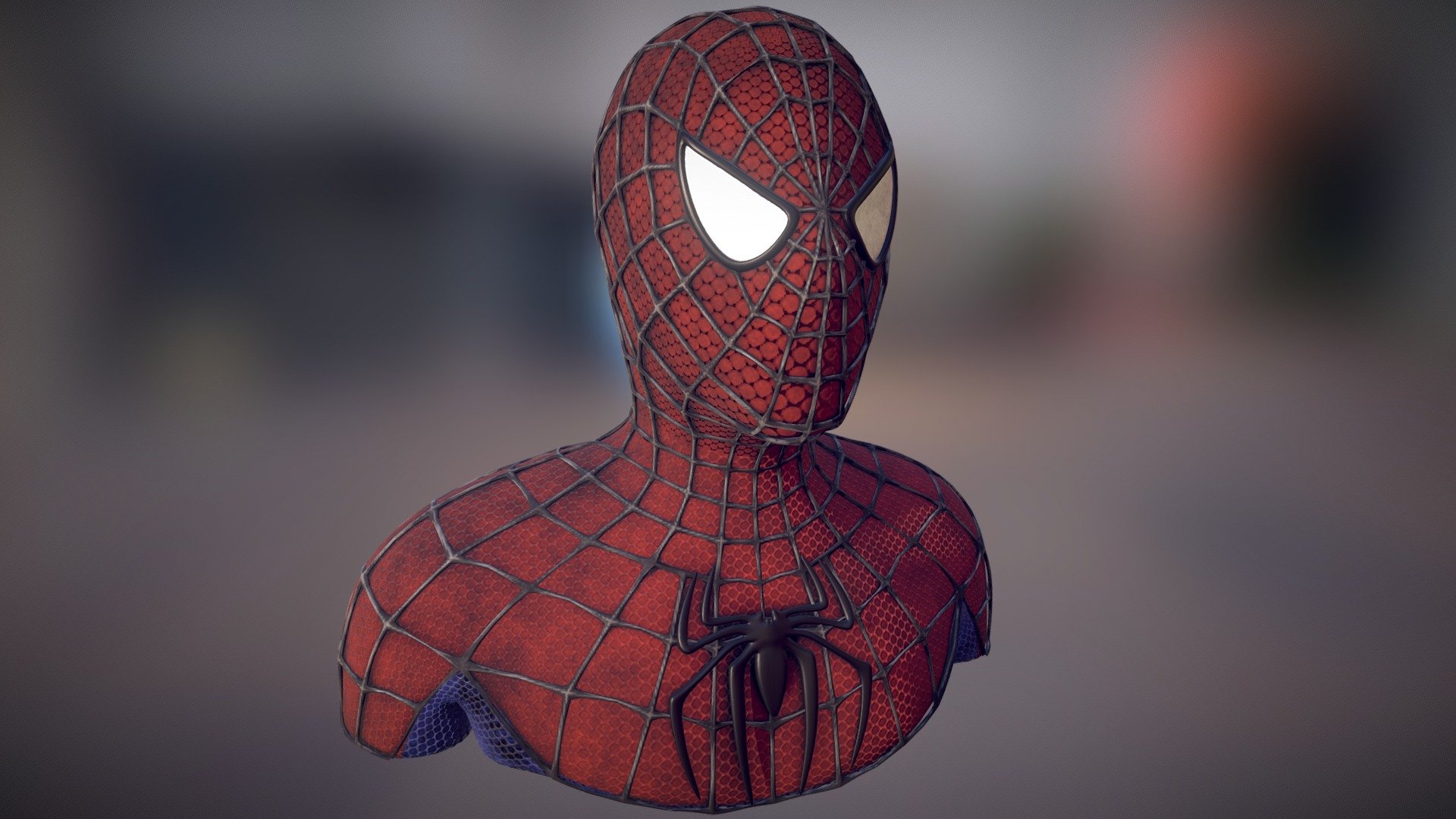 Spider-Man Bust - Buy Royalty Free 3D model by Fridge ...