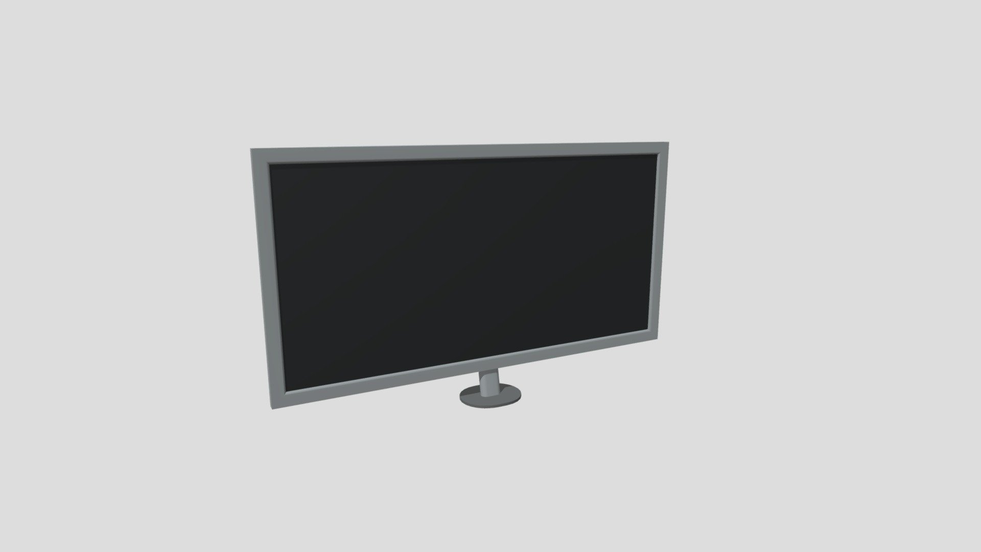 Simple TV - Download Free 3D model by Dragomike (@dragomikedragon ...