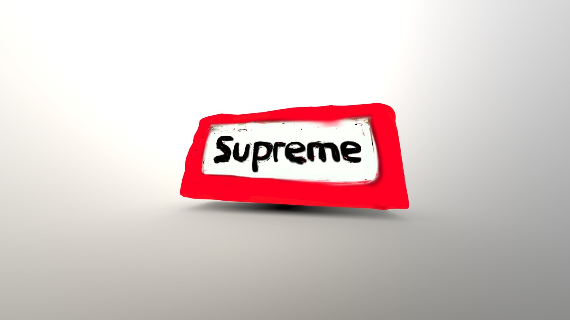 Supreme brick - 3D model by cnie [d77943c] - Sketchfab