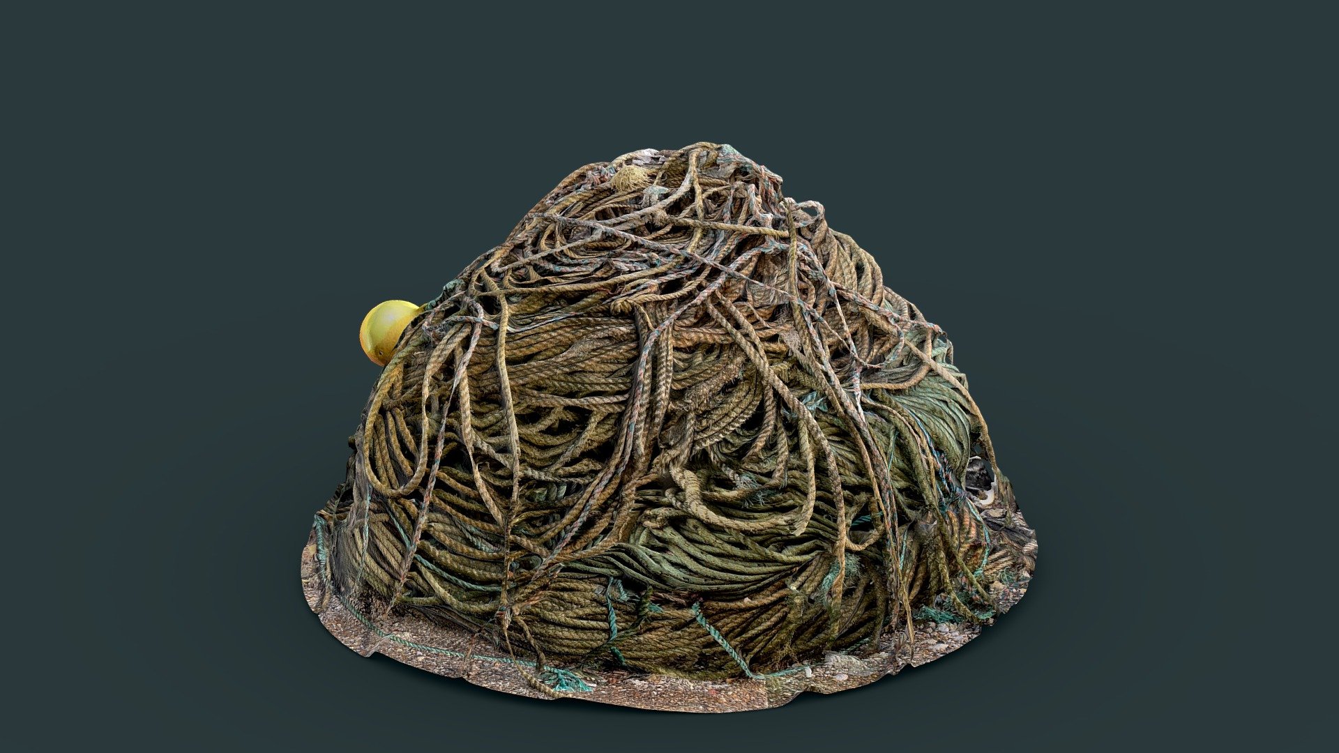 Large pile of rope. - Download Free 3D model by Thomas Flynn ...
