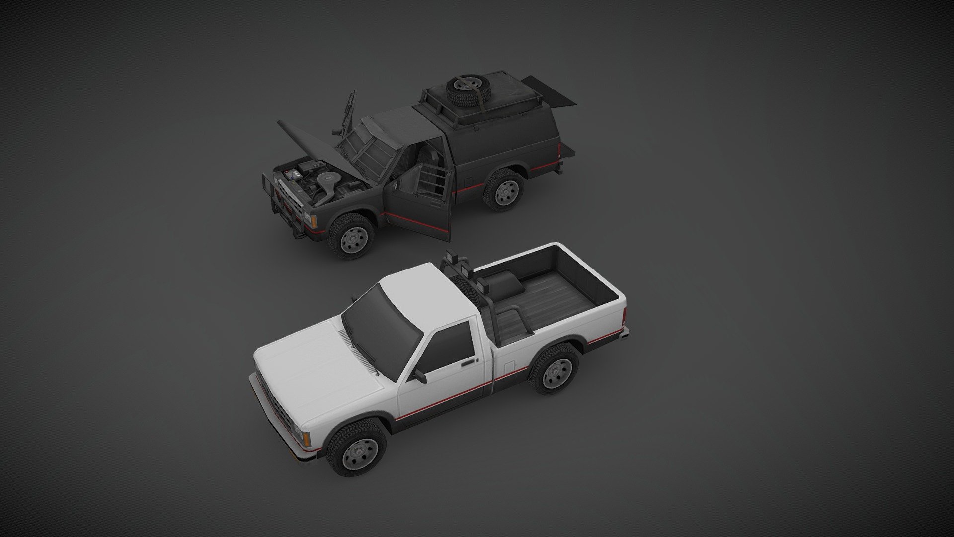 '88 Chevrolet S10 - 3D model by KI5 (@KI5mods) [d77c42b] - Sketchfab