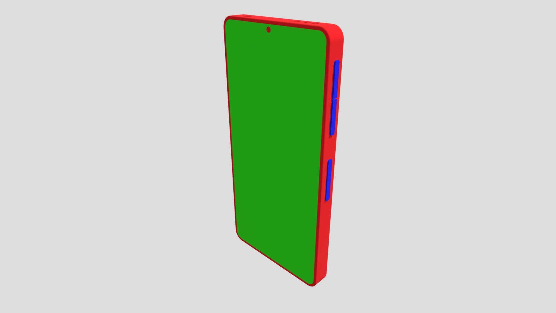 Simple 3 Material Cell Phone - Download Free 3D model by RealityForge ...