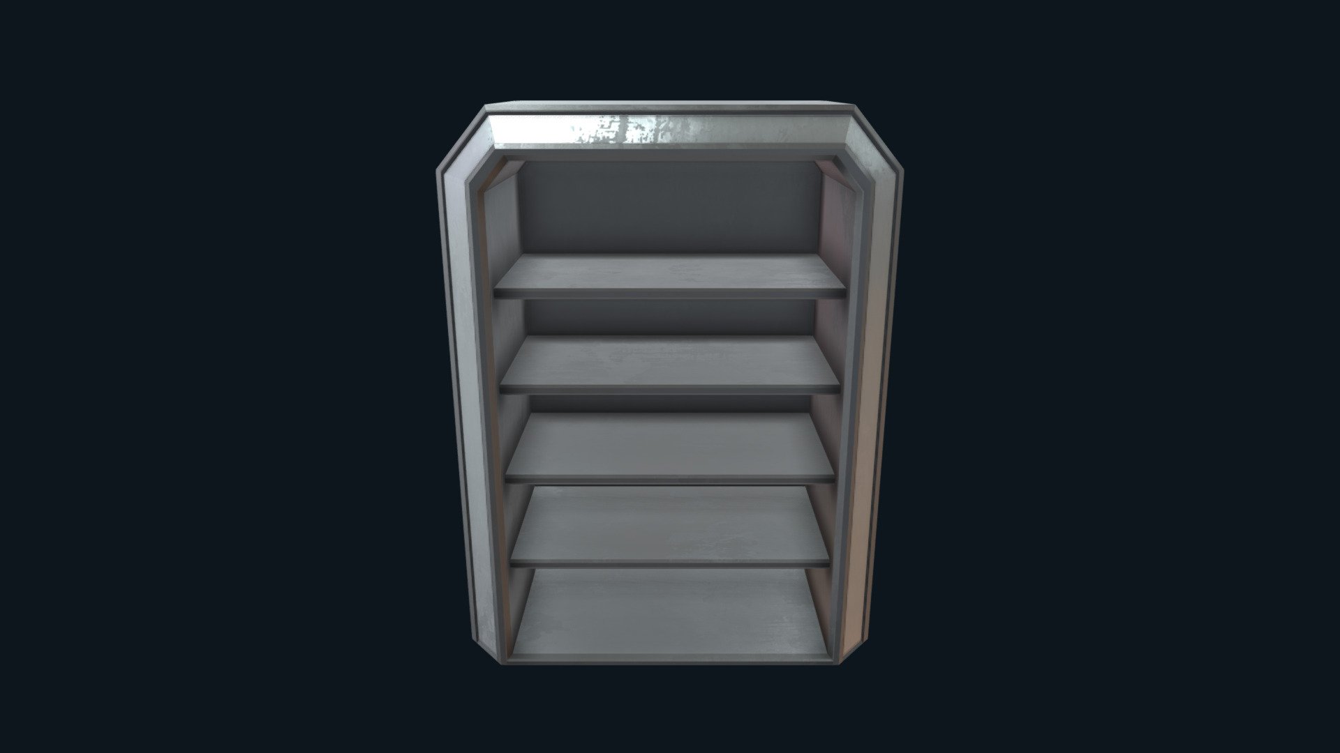 Simple Storage closet metal - 3D model by LynnKarel [d780316] - Sketchfab