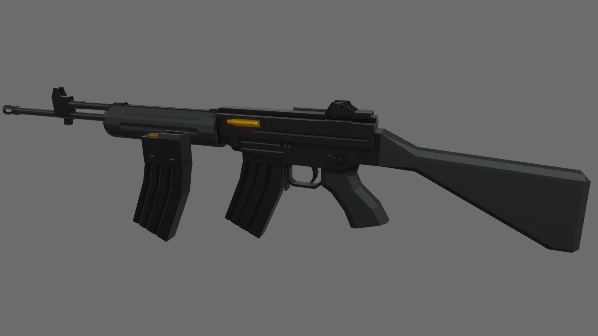 low-poly Beretta AR-70 - Download Free 3D model by D_U (@DU1701 ...
