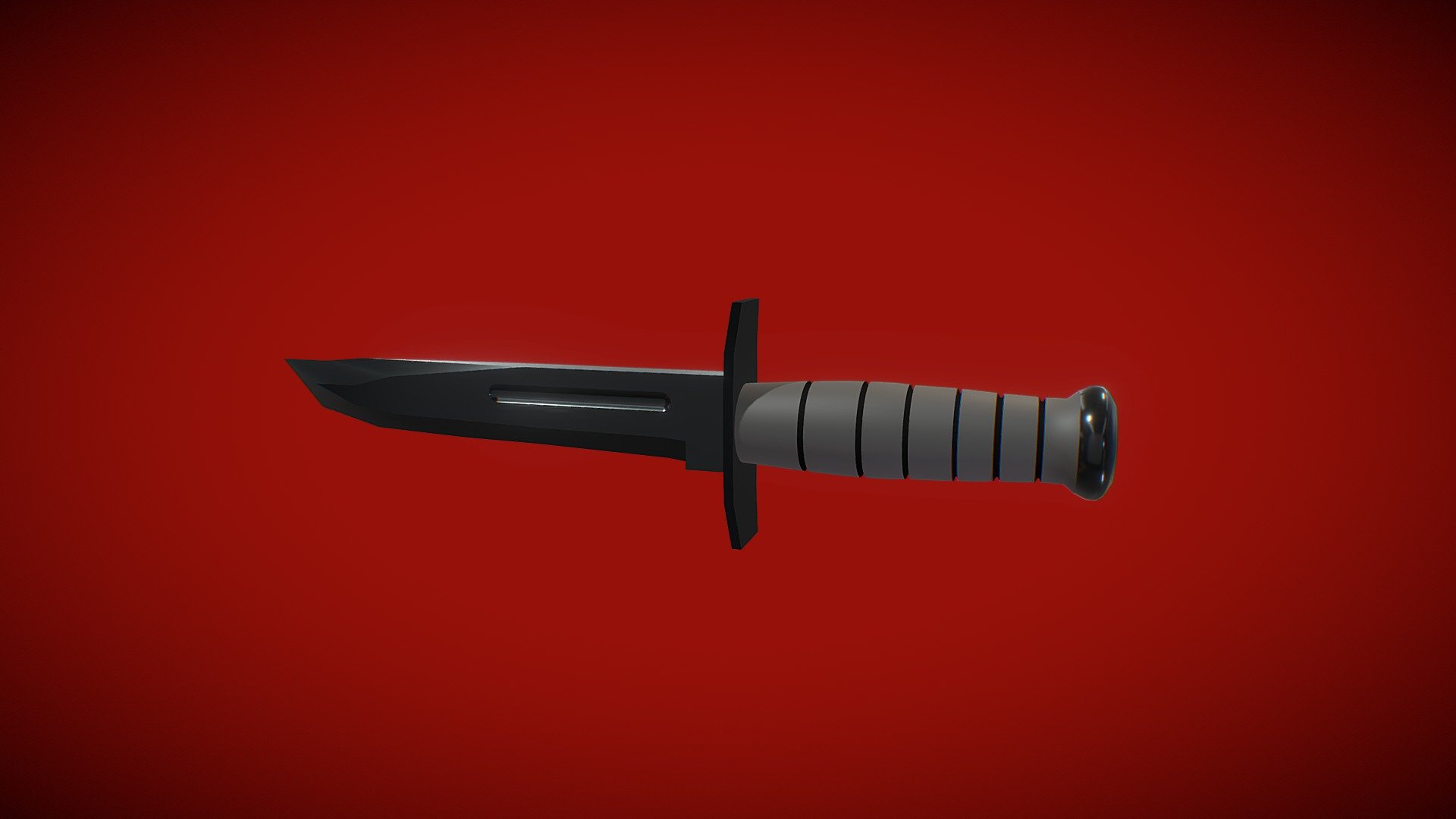 Combat Knife - Download Free 3D model by Mark (@mark_saba) [d78226b ...