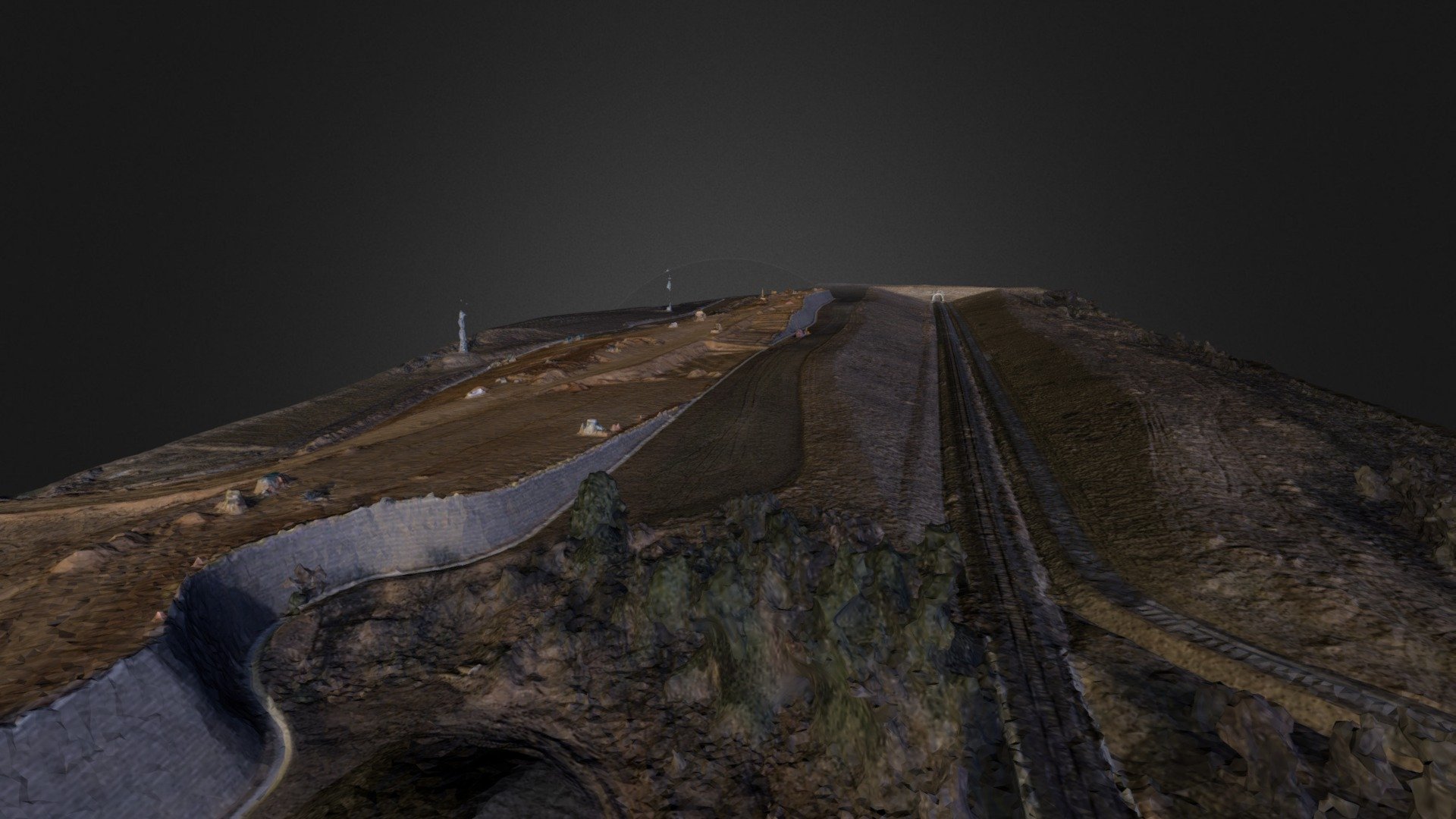 Railway tunnel - 3D model by Jan Pacina (@jan.pacina) [d78236b] - Sketchfab