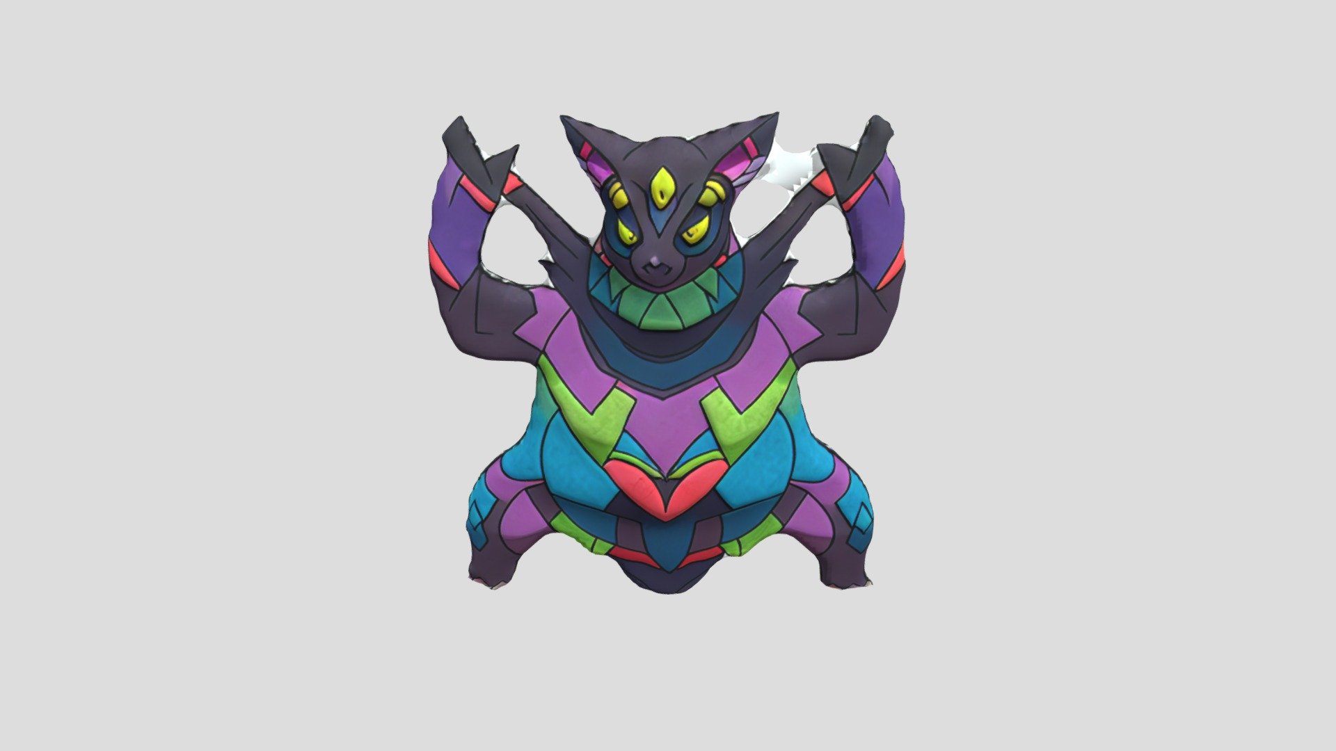 Pokemon Goal 553 - Download Free 3D model by klrxyz [d784c71] - Sketchfab