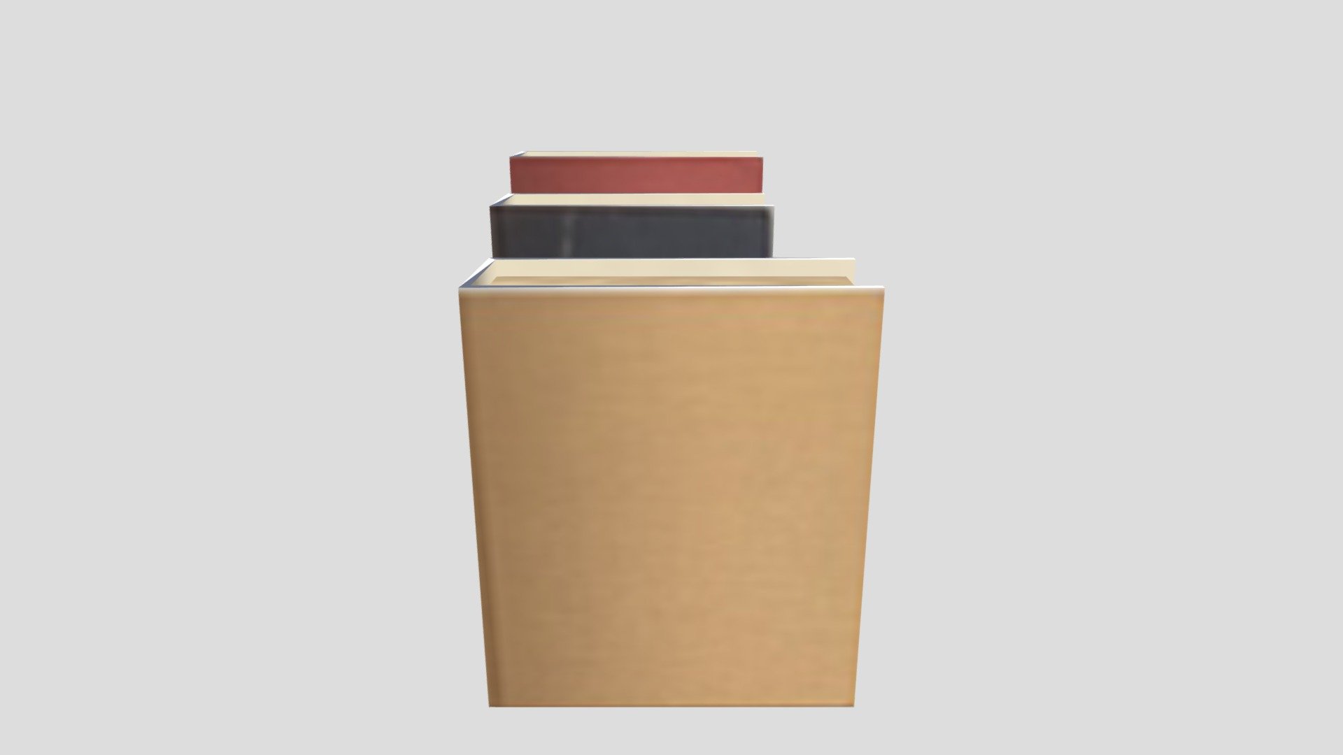 low poly books - 3D model by lin_1229 [d78582a] - Sketchfab