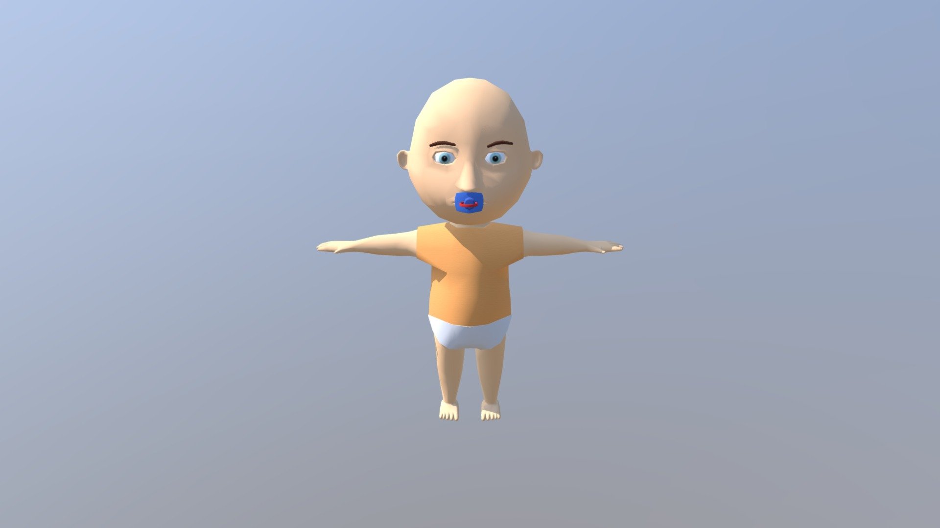 Baby V2 - 3D model by camcouto [d786ebb] - Sketchfab