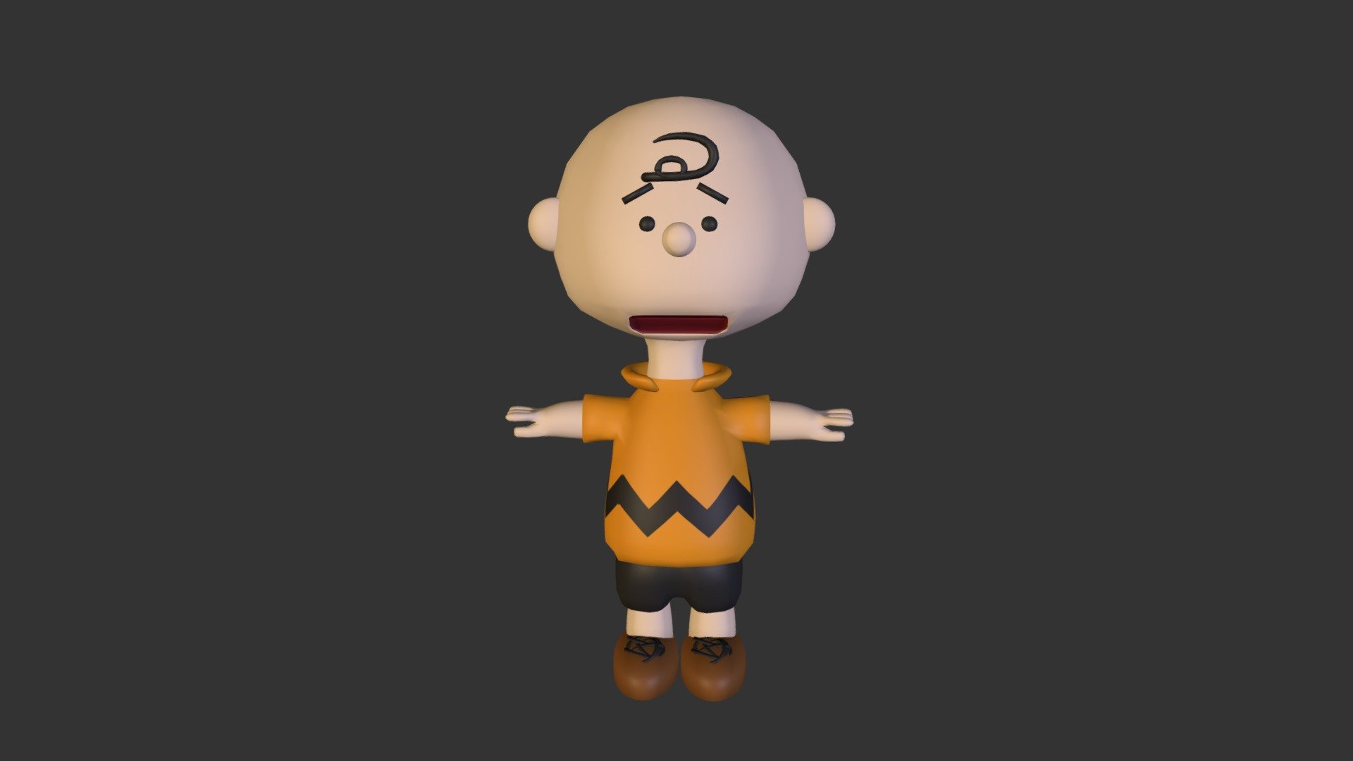 Charlie Brown V2 - 3D model by Jonas_Rains (@jonas_rains_models ...