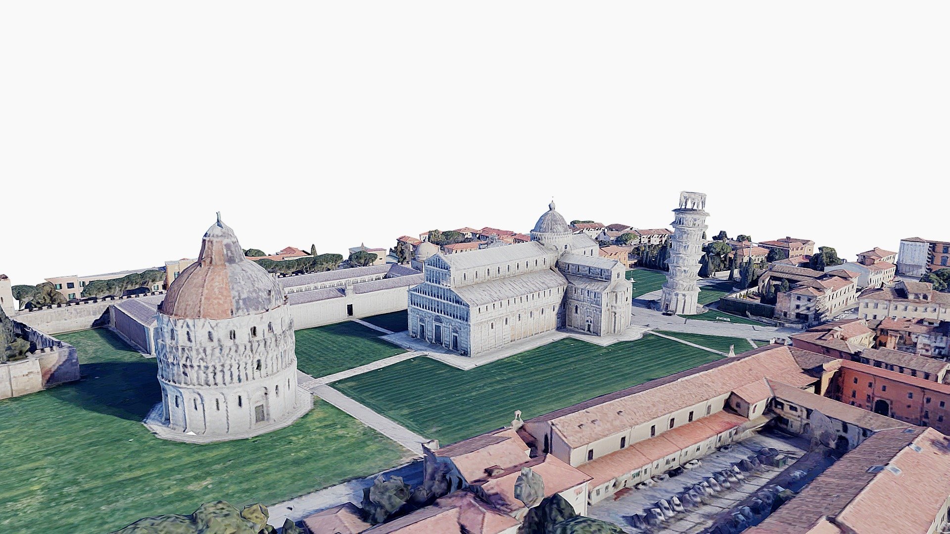 tower,pisa,cathedral,duomo,map,scan - 3D model by SENSIET (@asensio ...