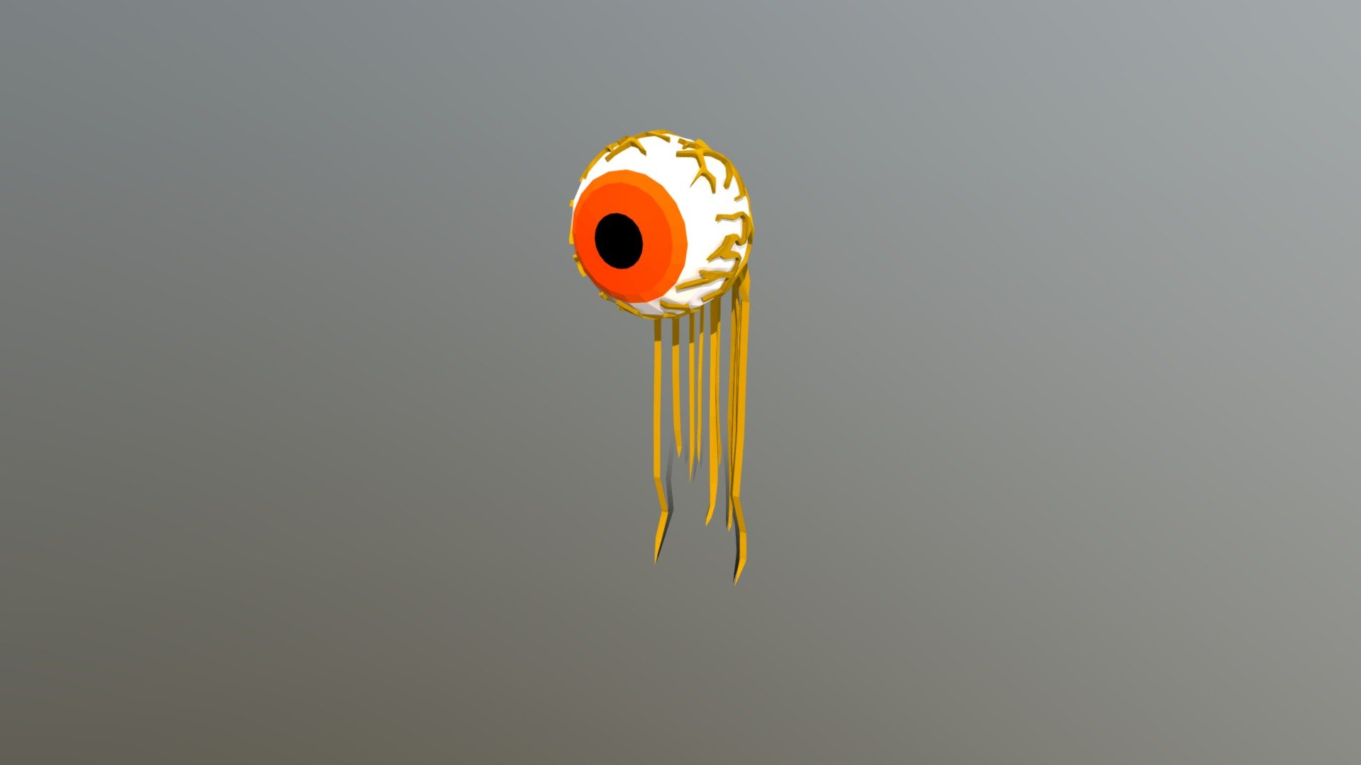 Low Poly - Flying Eye - 3D model by Infinity PBR (@infinitypbr ...