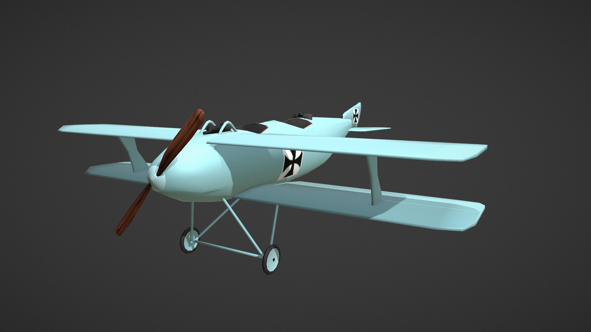 LFG Roland C.II Aircraft - WWI - 3D model by Marcelo Chaves ...