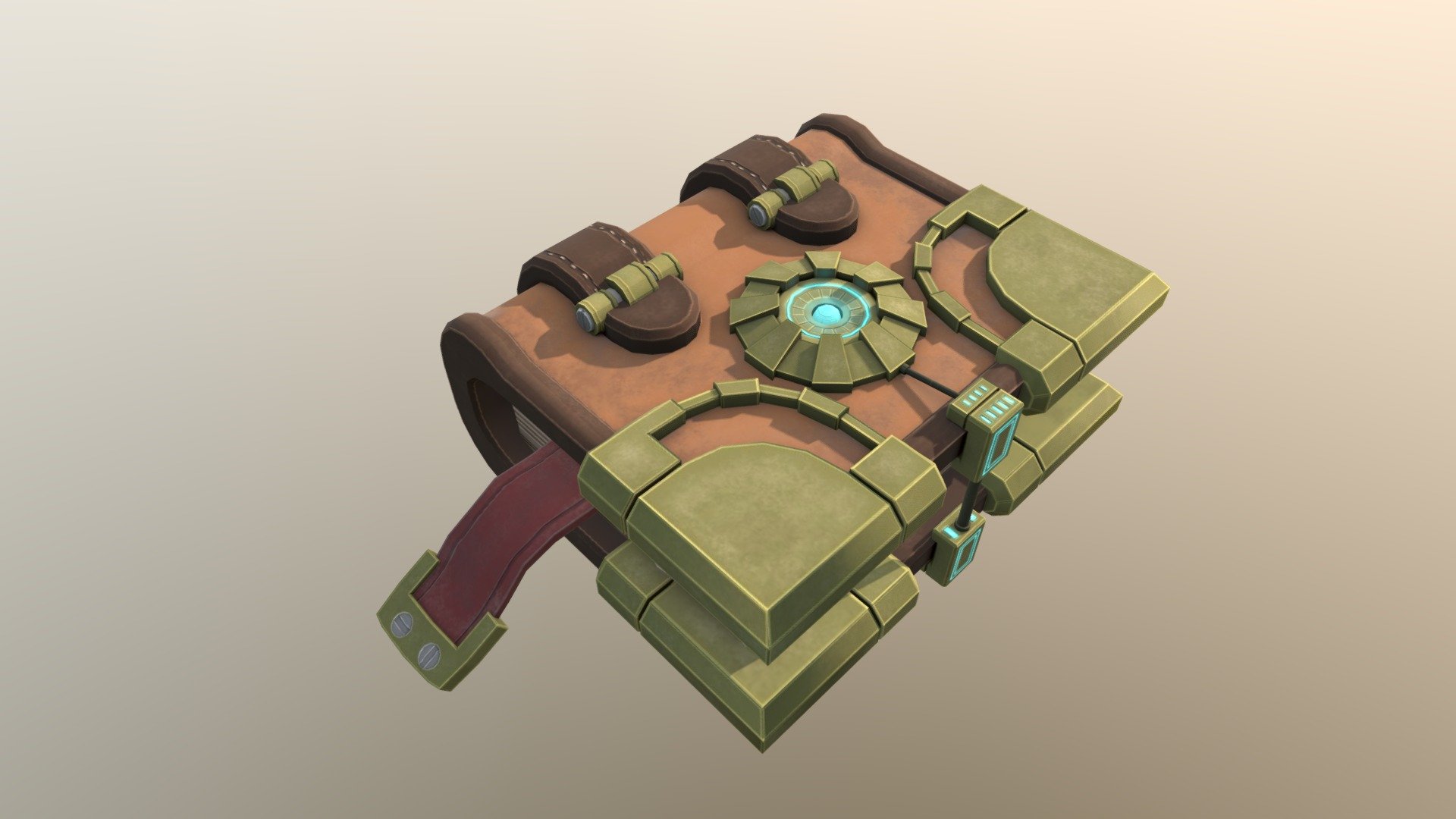 Stylized spellbook - 3D model by mr.vavilichev [d78a846] - Sketchfab