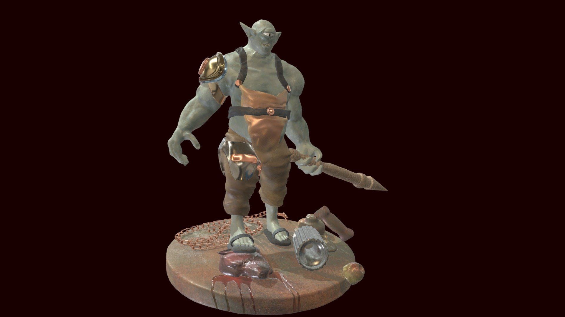 Troll 2.0 - 3D model by mariacruz [d78b25b] - Sketchfab