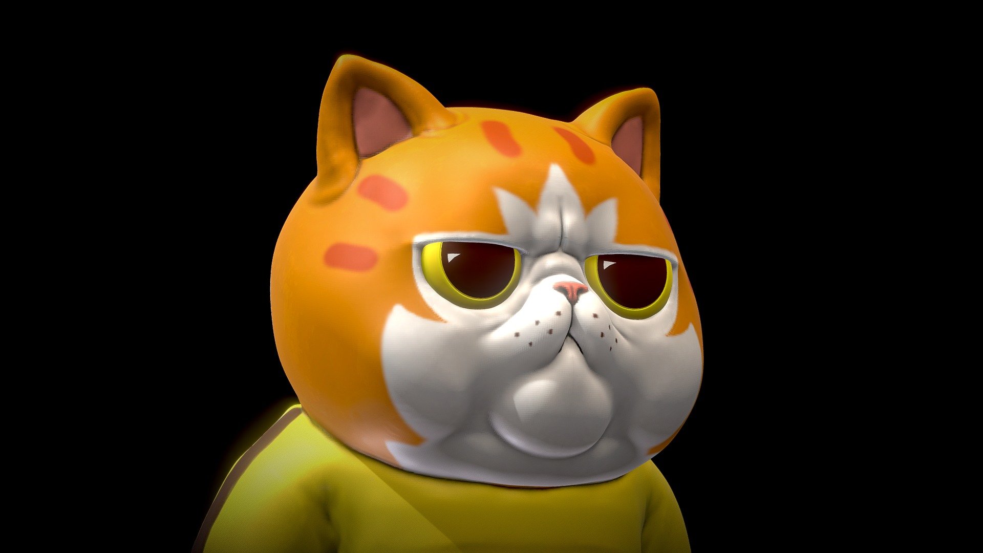 BRUCE THE CAT - 3D model by NestaEric [d78d5e9] - Sketchfab