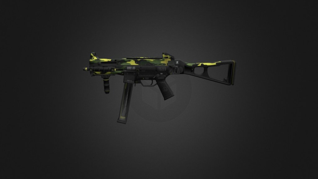 UMP-45 | Riot - 3D model by krakencommunity [d78dc84] - Sketchfab