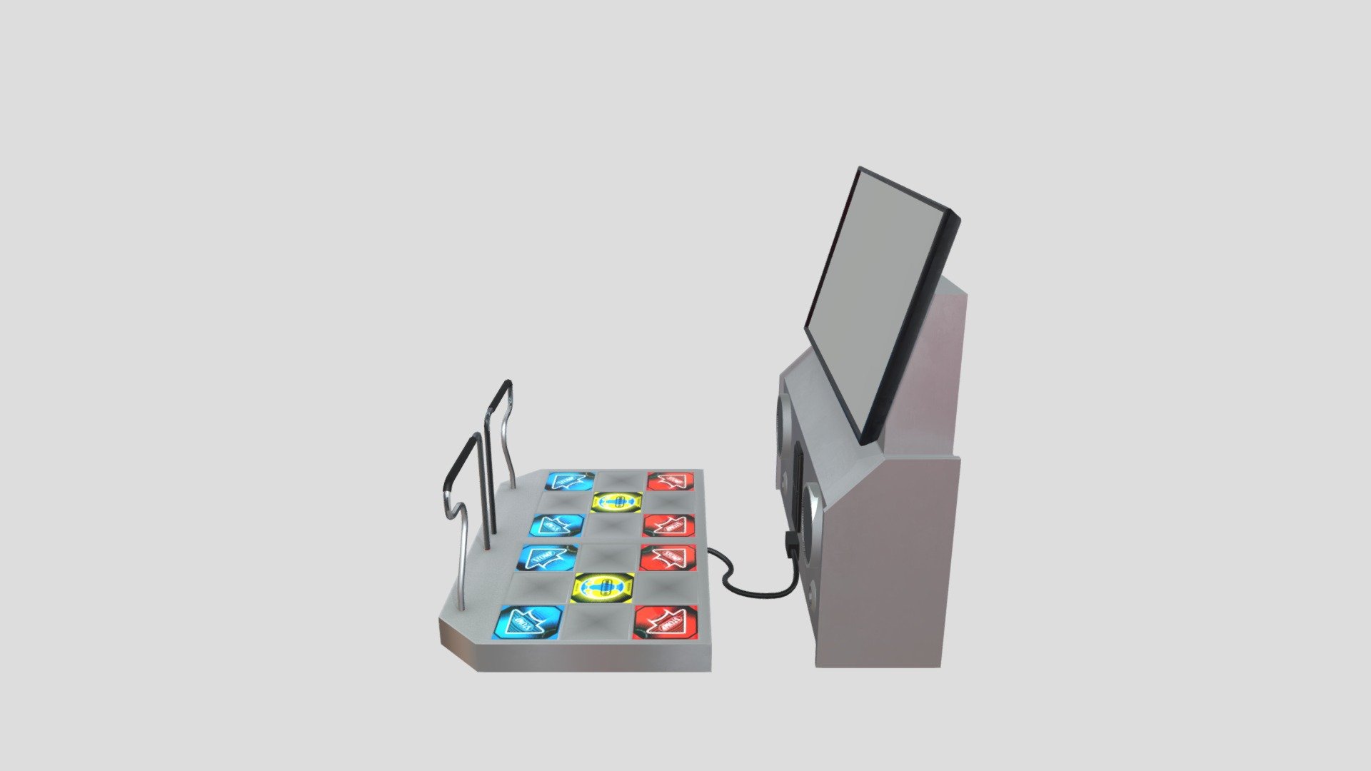 DDR Arcade Machine - Download Free 3D model by DD (@dandymonio ...