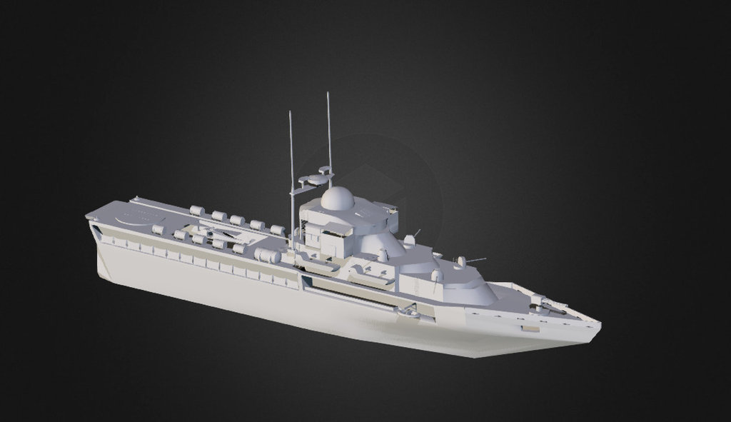 RRV (Rapid Response Vessel) - Download Free 3D model by Mike Rowley ...