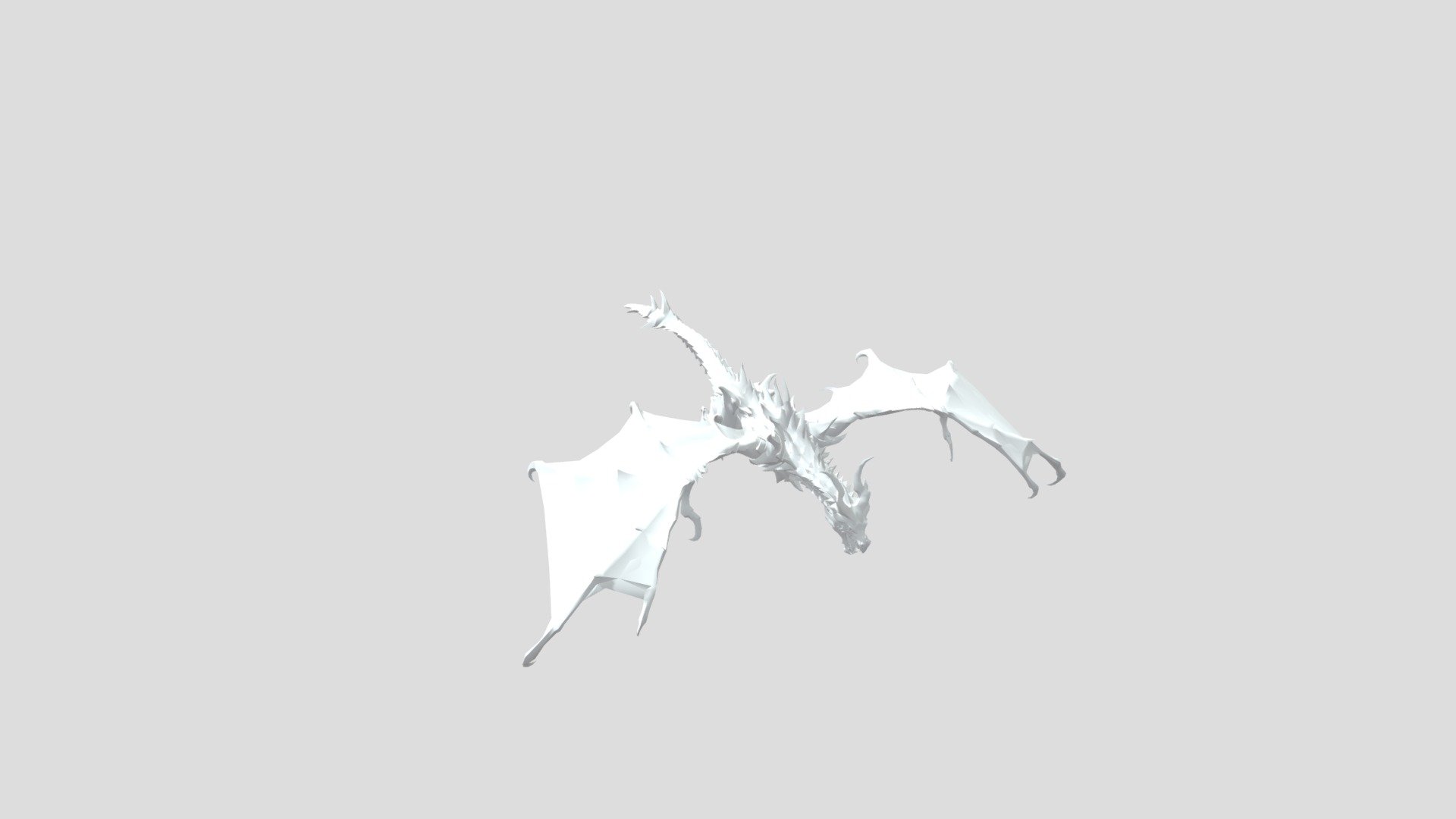 Alduin Forward_000000 - 3D model by mehar.dhawan09 [d78fac2] - Sketchfab
