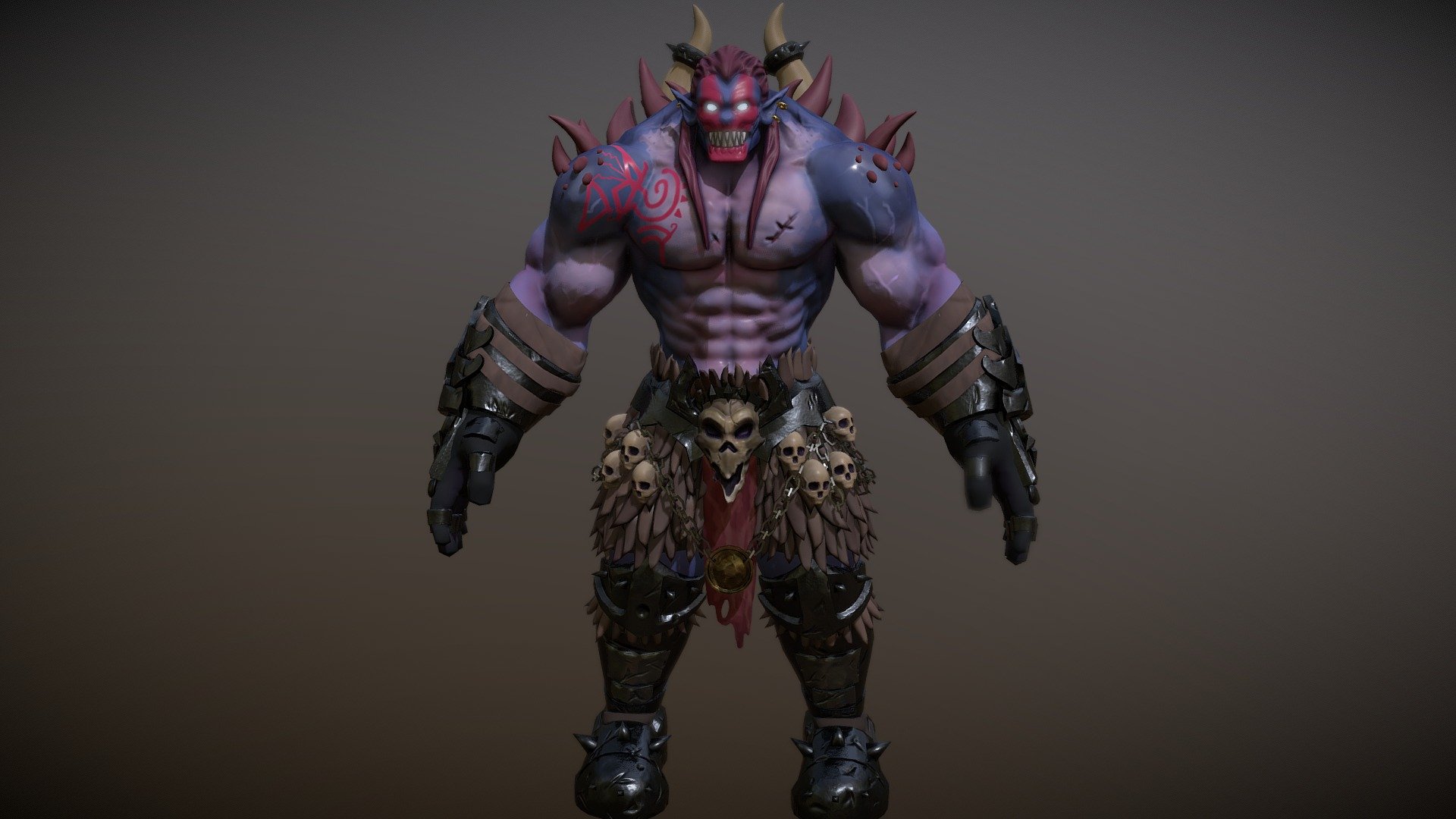 War Orc - Download Free 3D model by FranciscoRodriguez [d7906fa ...