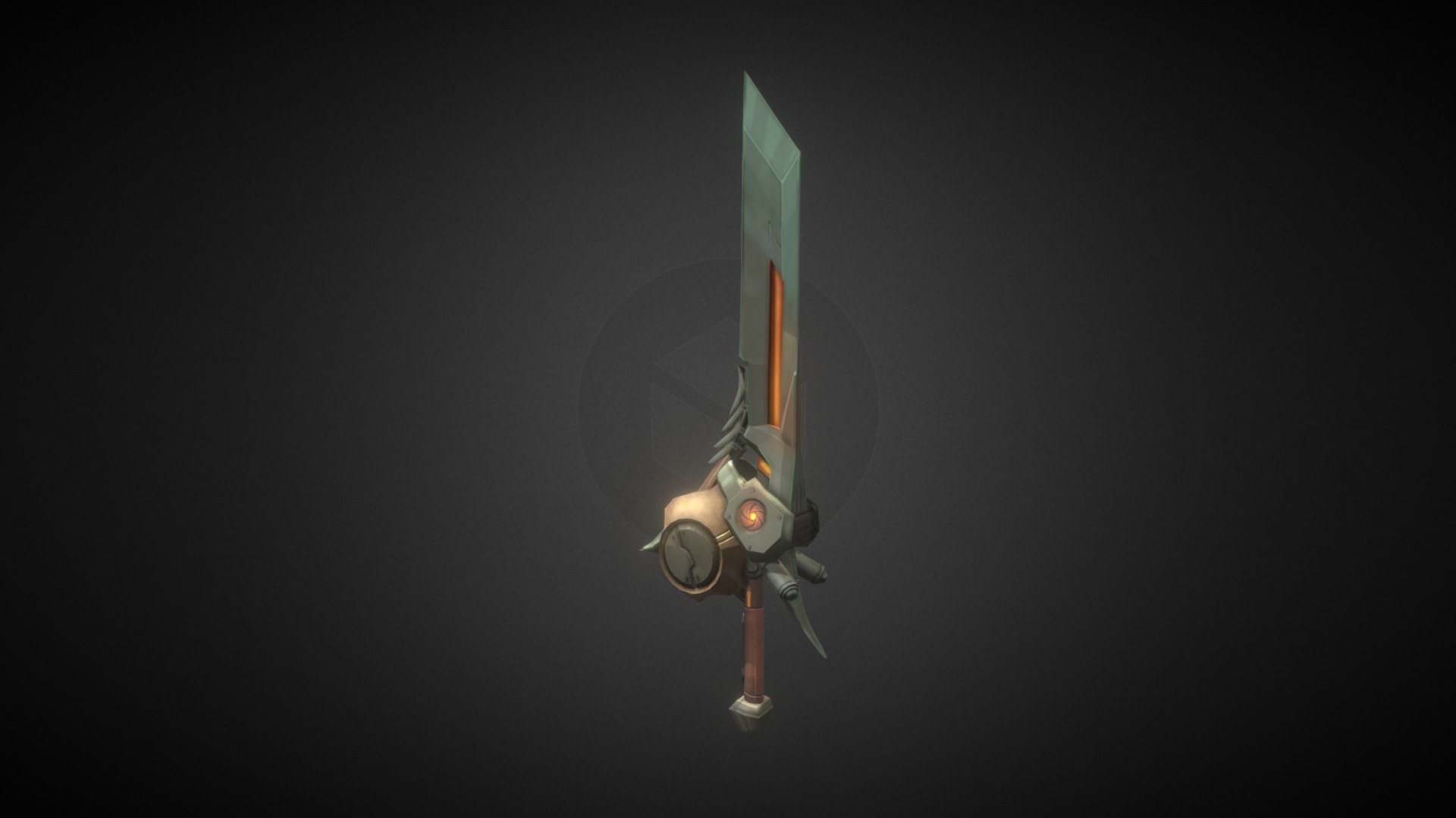Stylized Sword - 3D model by vukhiemton [d7912f6] - Sketchfab