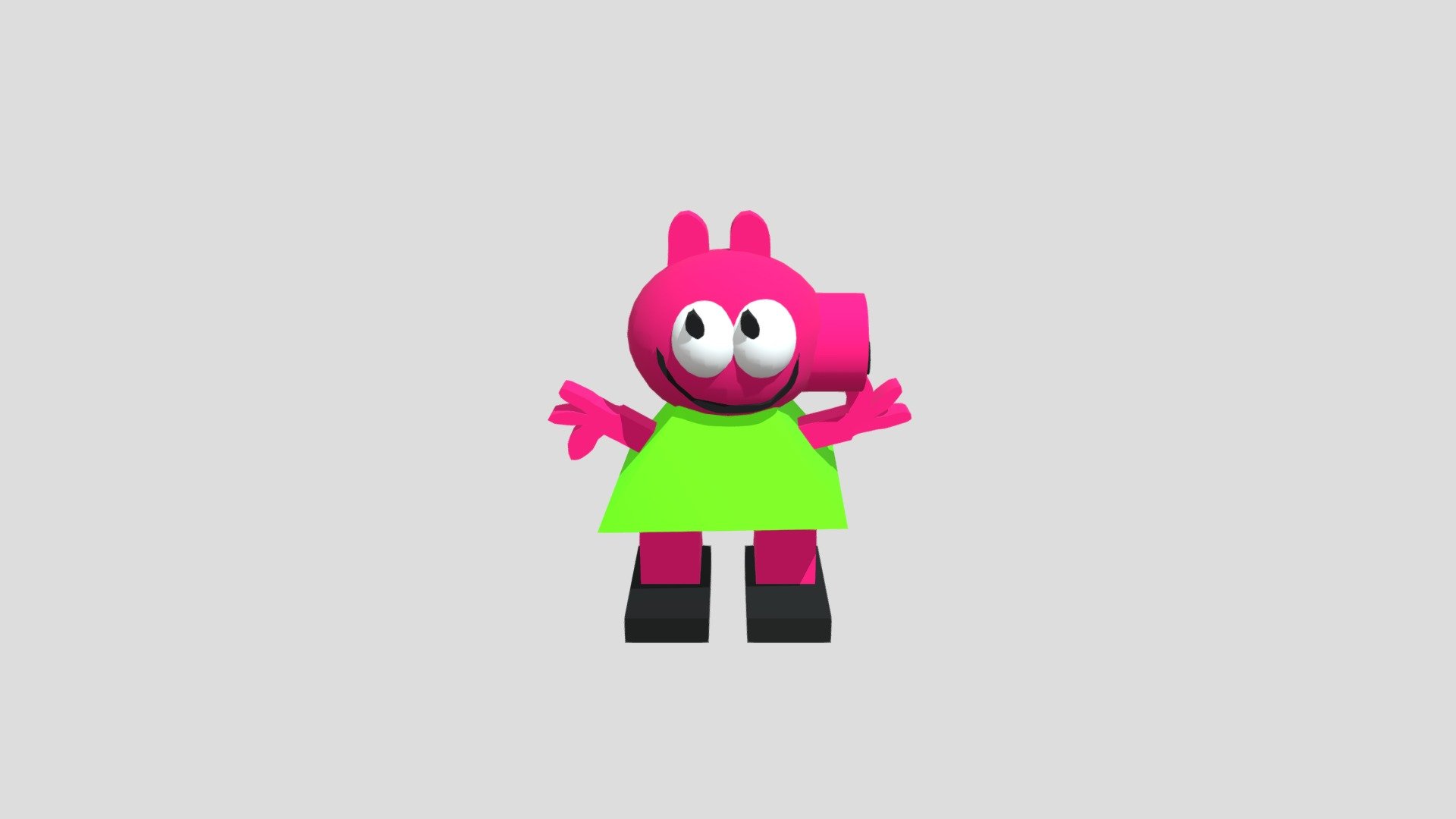 Peppa_Pig - Download Free 3D model by amyluvzrob [d791886] - Sketchfab