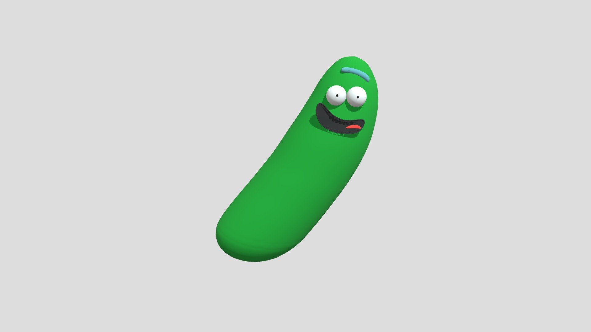 Pickle Rick - 3D model by bolts and screws (@dhruvdeshpande.99 ...