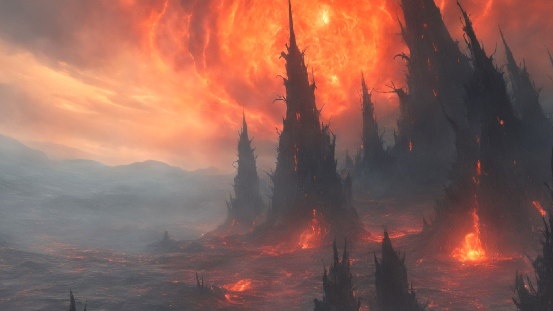 HDRI Hell 3 Panorama B - Buy Royalty Free 3D model by Ionut81 [d7973f1 ...