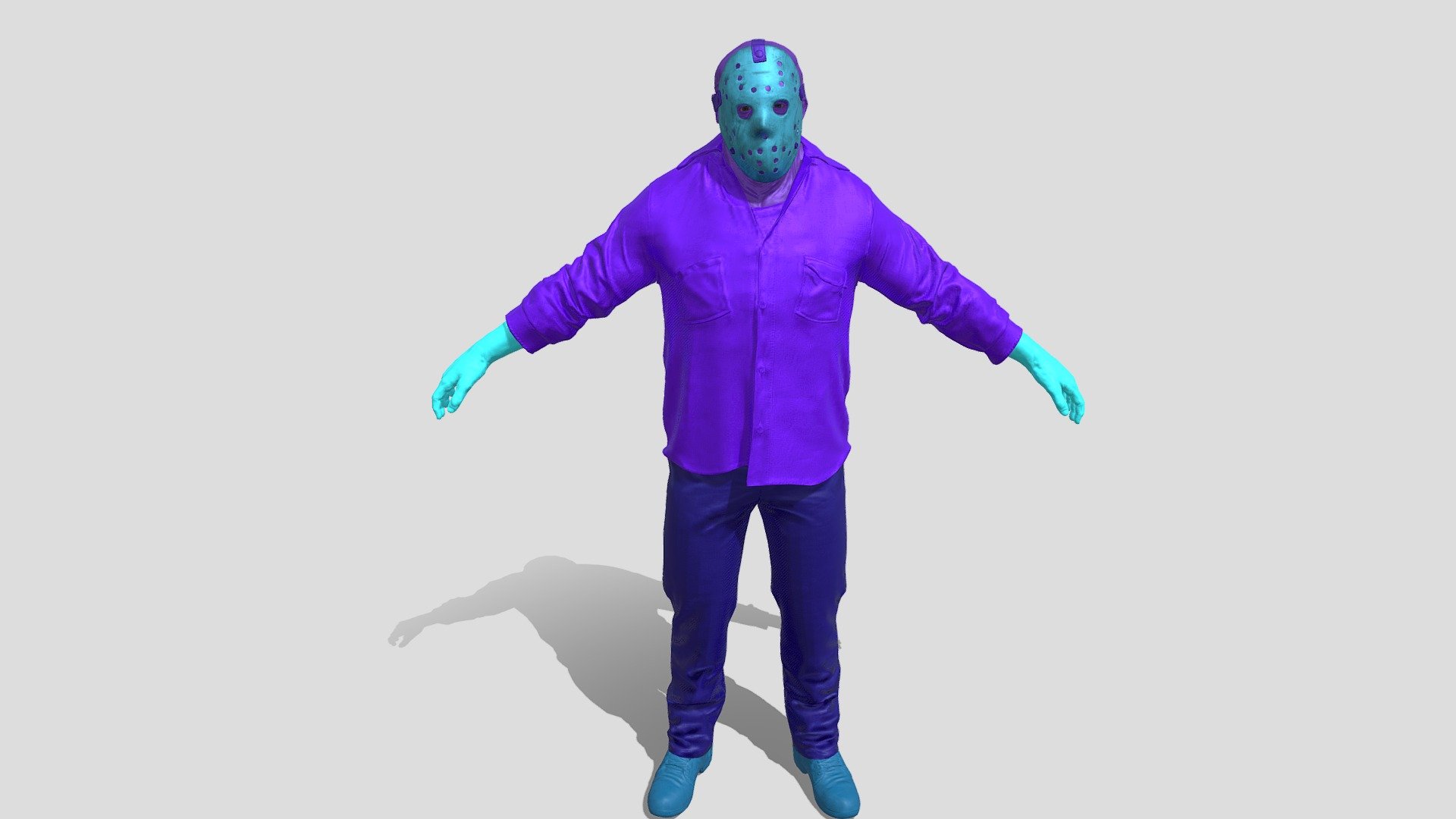 Retro Jason - Download Free 3D model by jacky0723lincy0723 [d798b54 ...