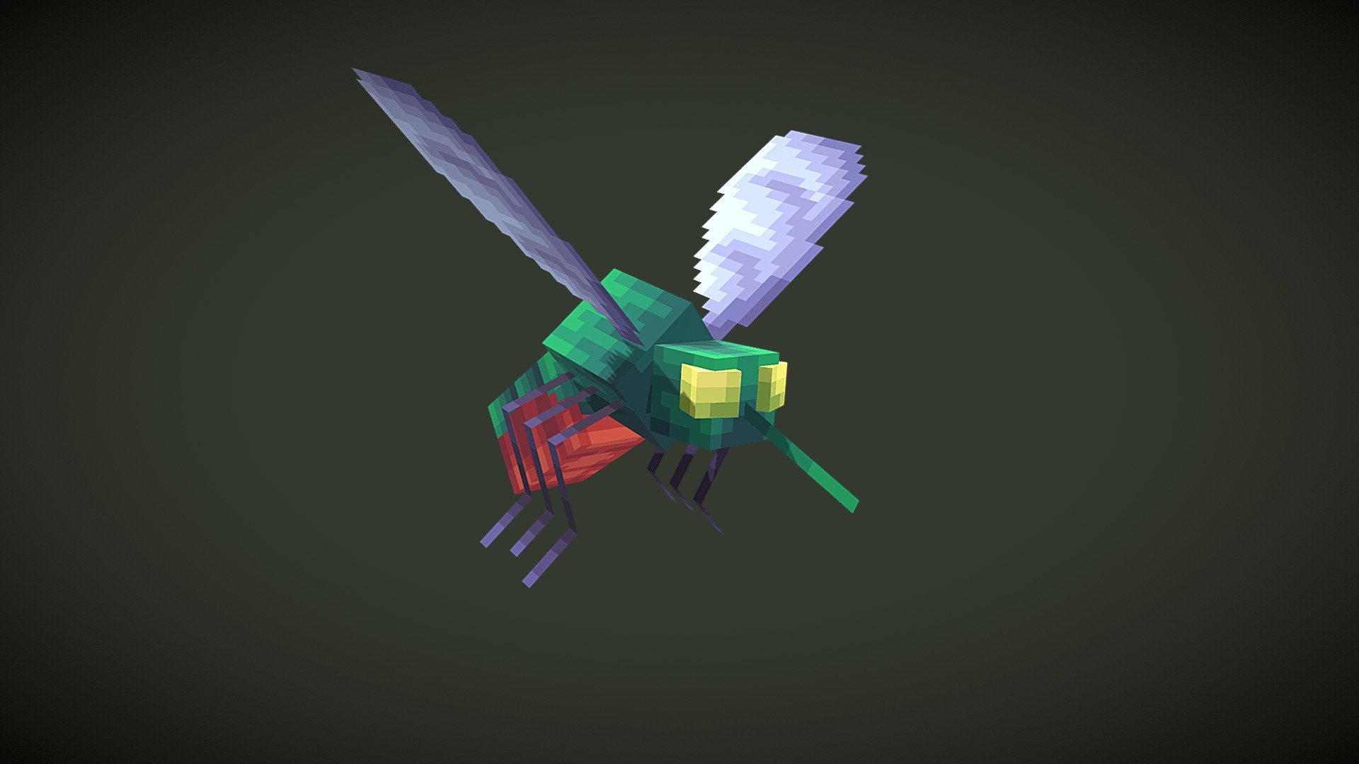 Mosquito - By Nocsy [MCModels] - 3D model by Nocsy [d798bac] - Sketchfab