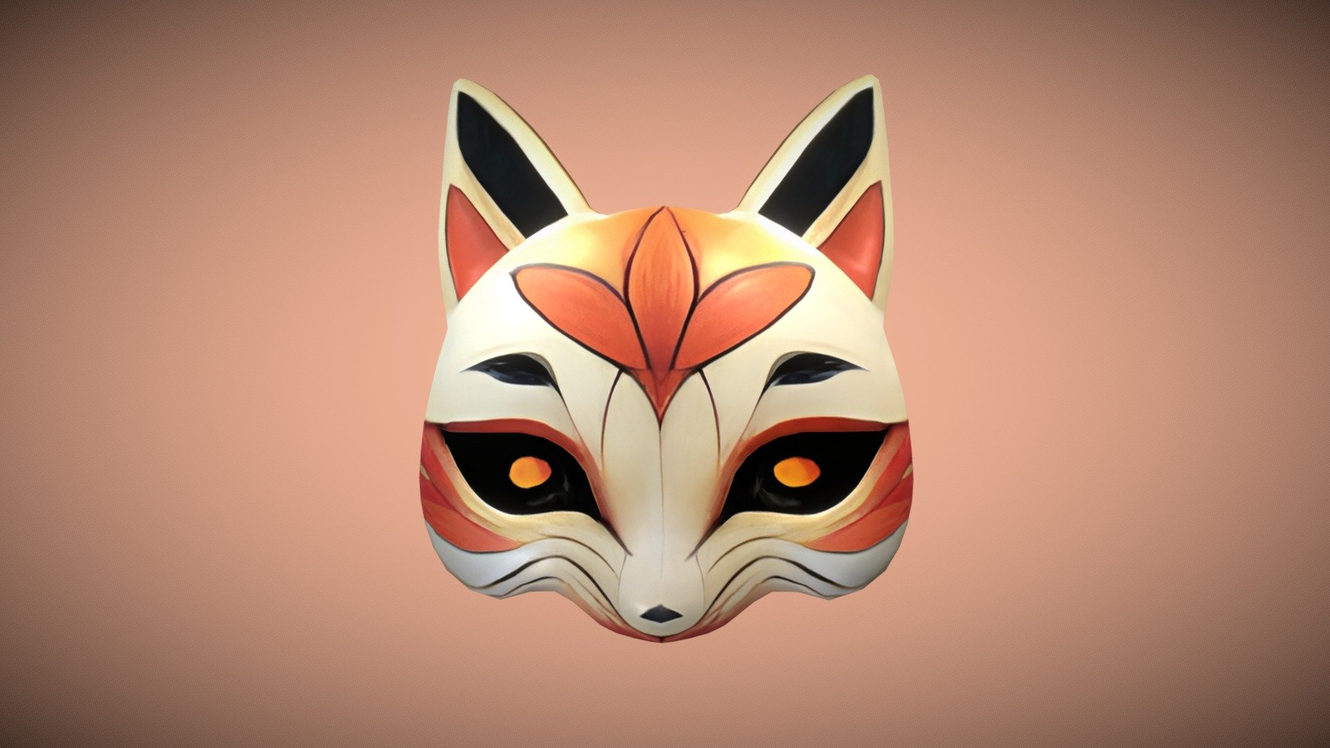 Fox Mask V01 Pack - 5 kinds - Low & High Poly - Buy Royalty Free 3D ...