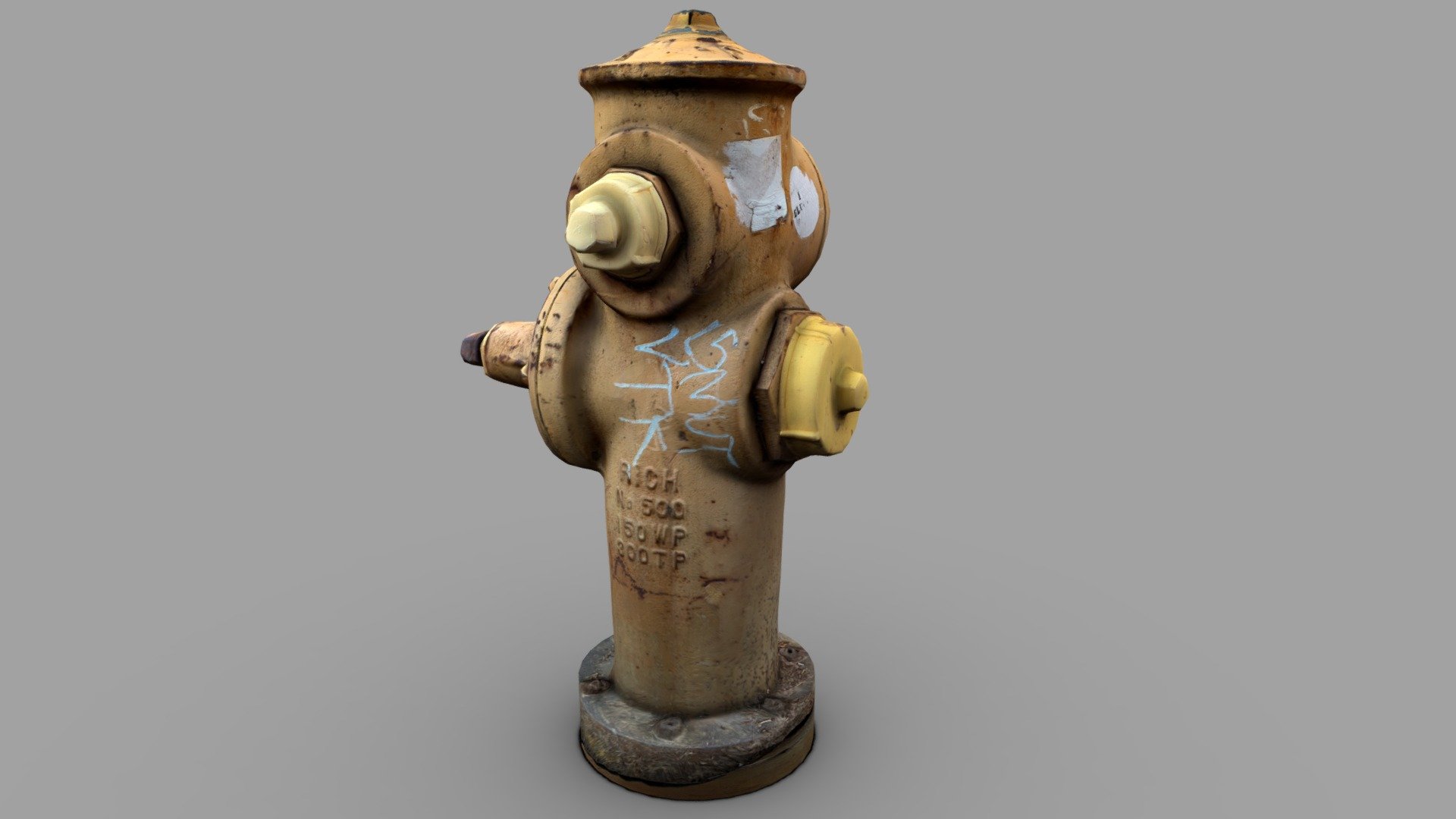 LA Hydrant Scan 1 MEDPOLY - Download Free 3D model by EFX (@evan4129 ...